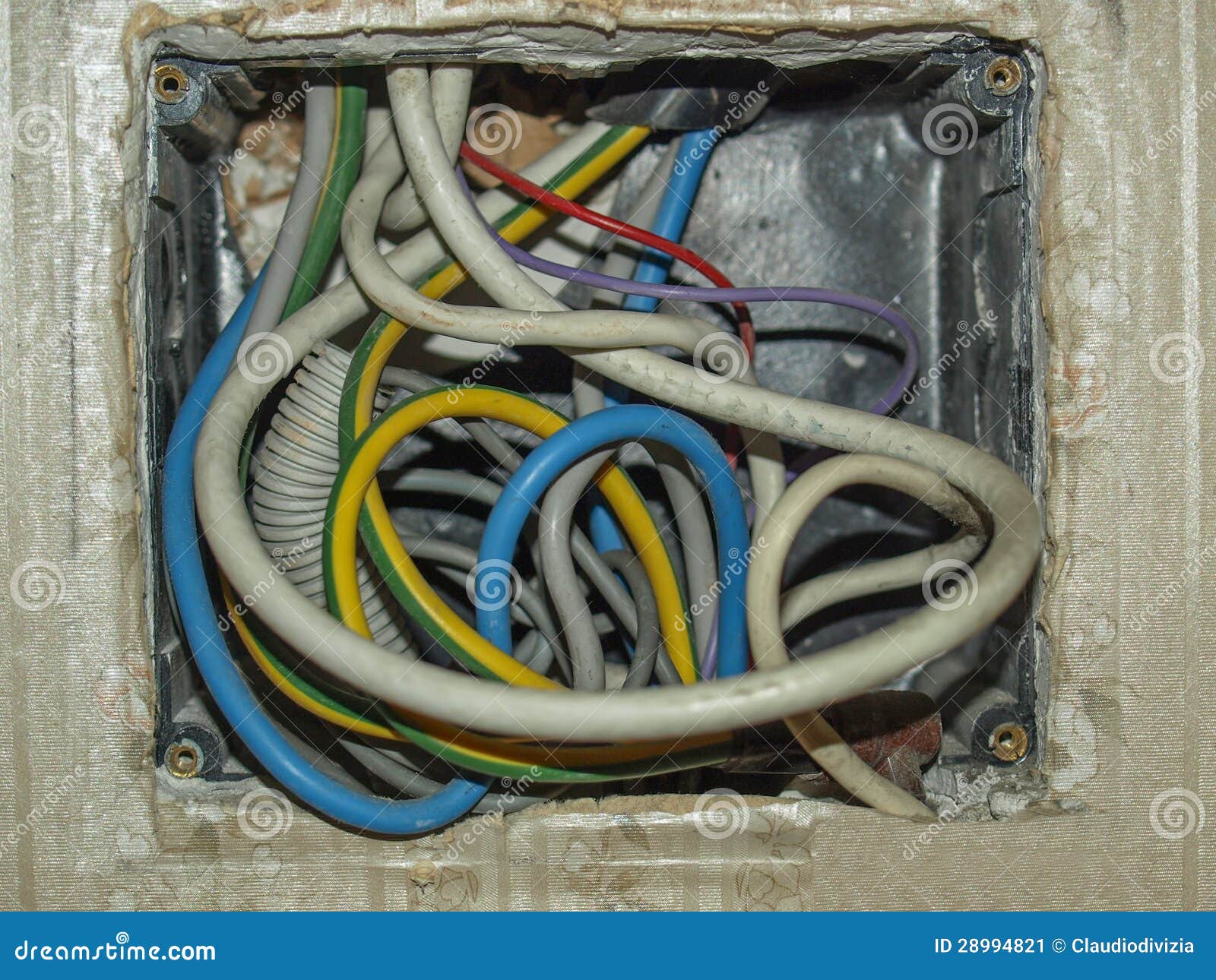 Junction Box stock image. Image of conduit, electricity - 28994821