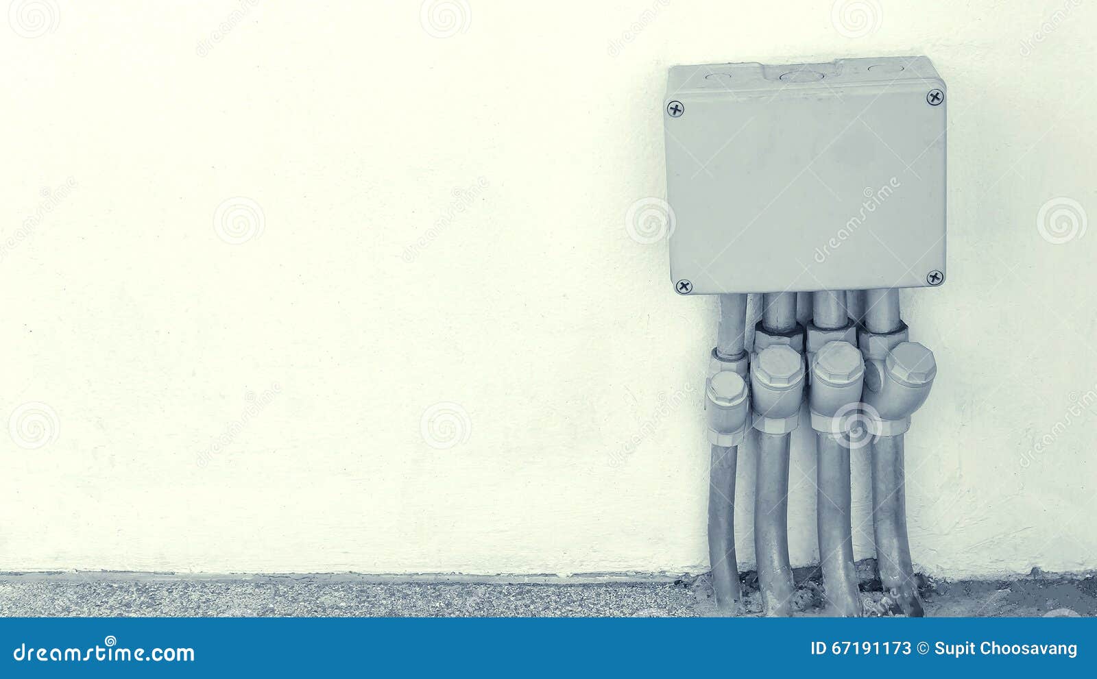 Wiring -- Control Panel With Wires Royalty-Free Stock Photography ...