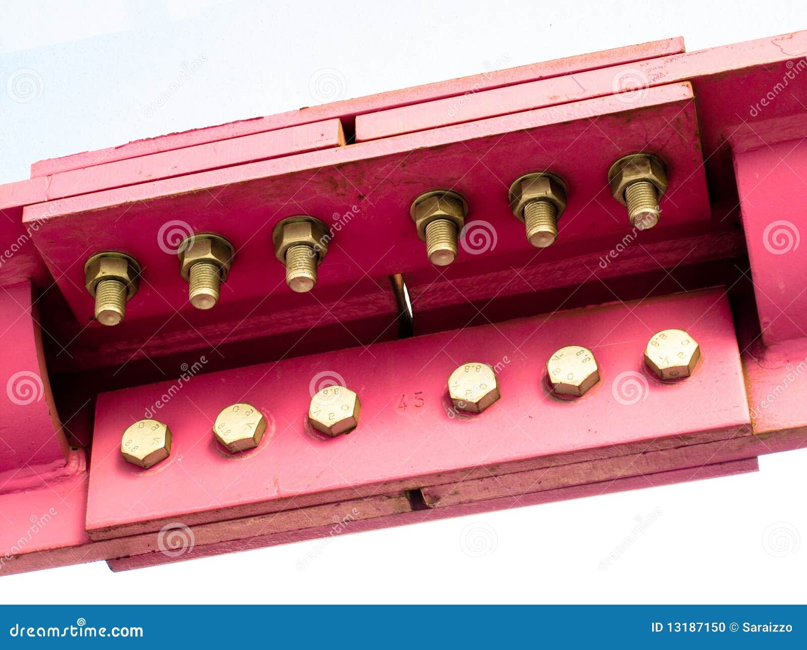 Junction Structures Metallic Stock Photo - Image of joint, metallic ...