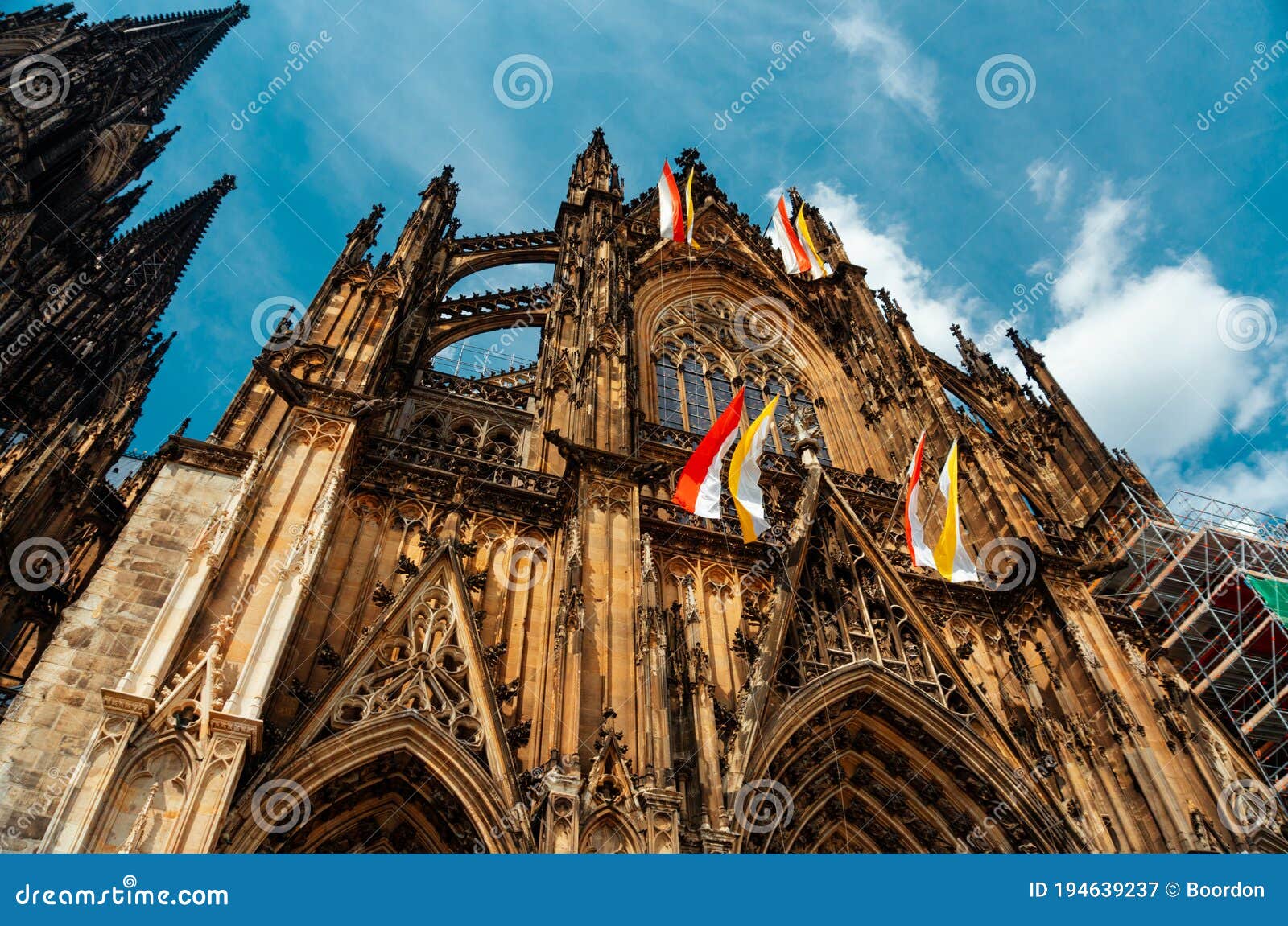 June. Cologne Cathedral in the Morning Sun, Cologne, Germany Stock ...