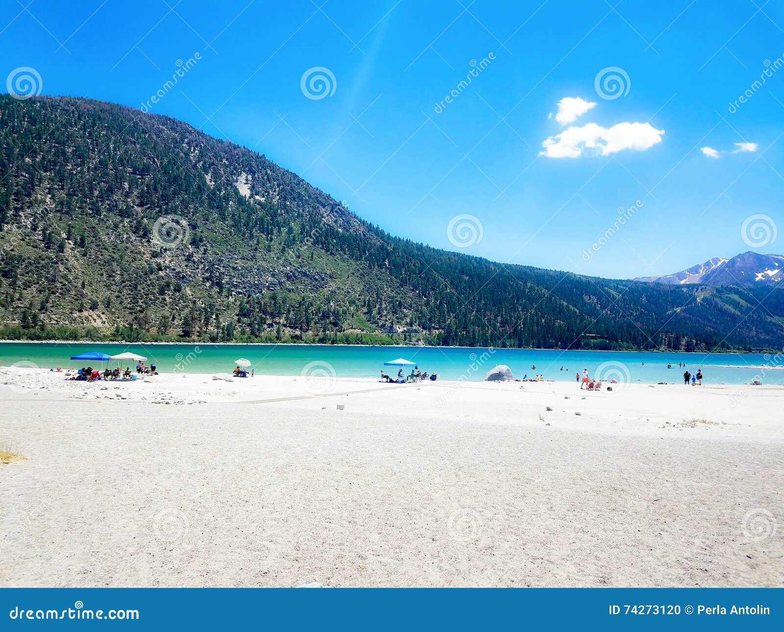 June Lake California stock photo. Image of travel, mountains - 74273120