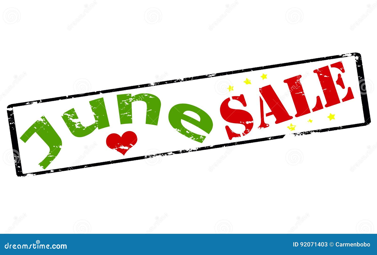 June sale stock illustration. Illustration of june, symbol - 92071403