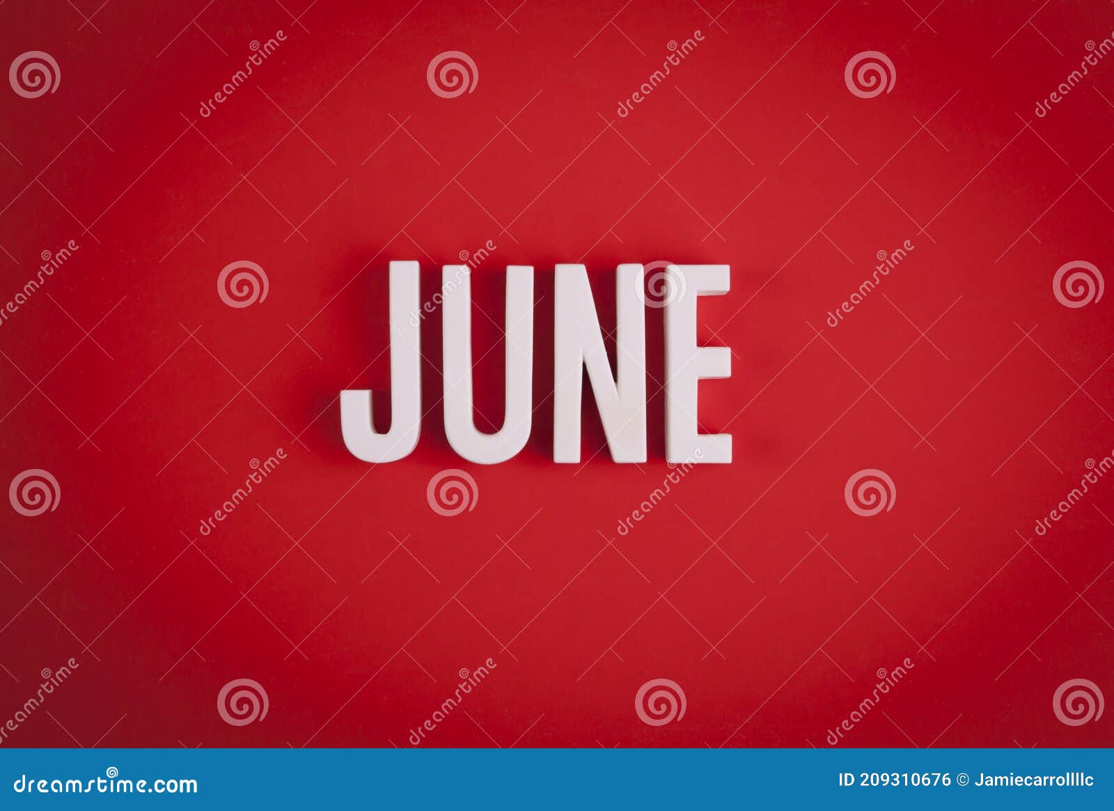 June Sign. Vector Illustration | CartoonDealer.com #89284728