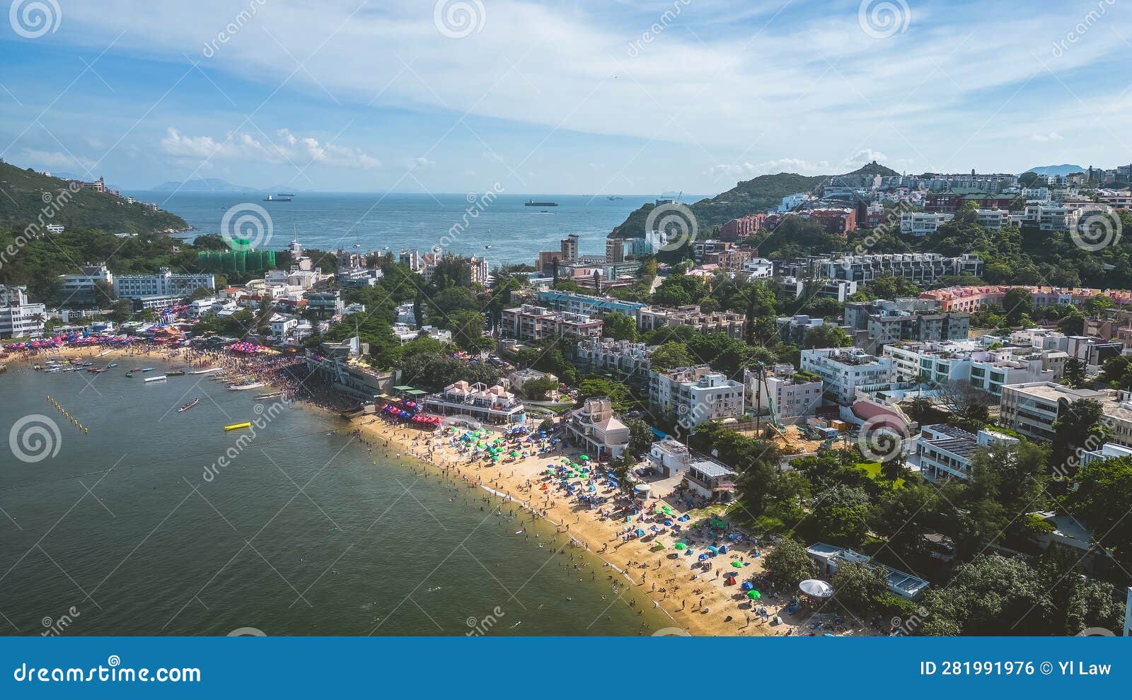 A Stanley Main Beach Water at Hong Kong , June 22 2023 Editorial Photo ...