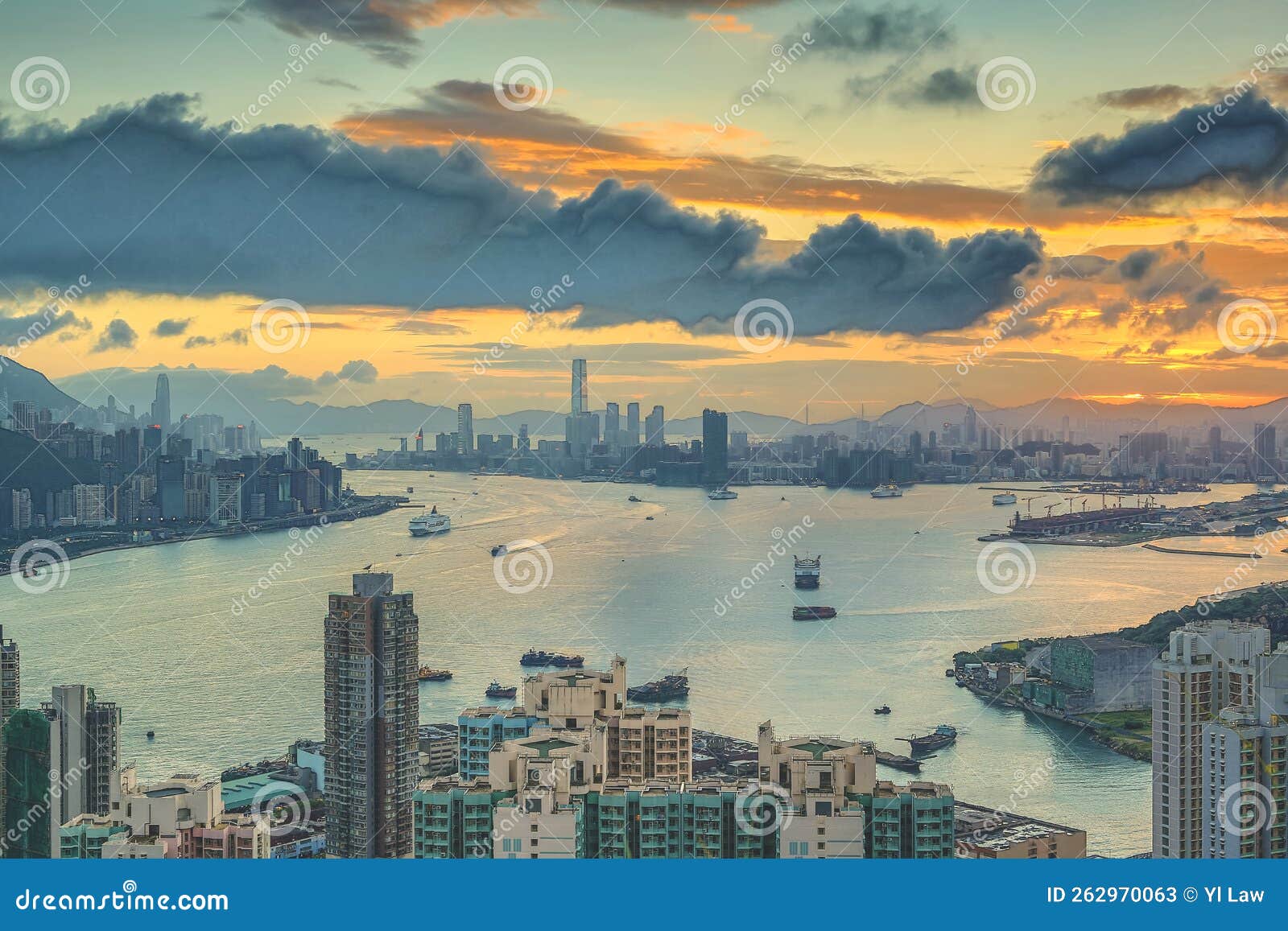 Victoria Harbour View from Yau Tong Devil Peak 30 June 2012 Editorial ...