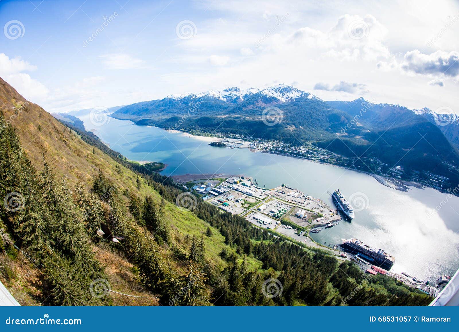 Juneau bay, Alaska stock image. Image of ocean, juneau - 68531057
