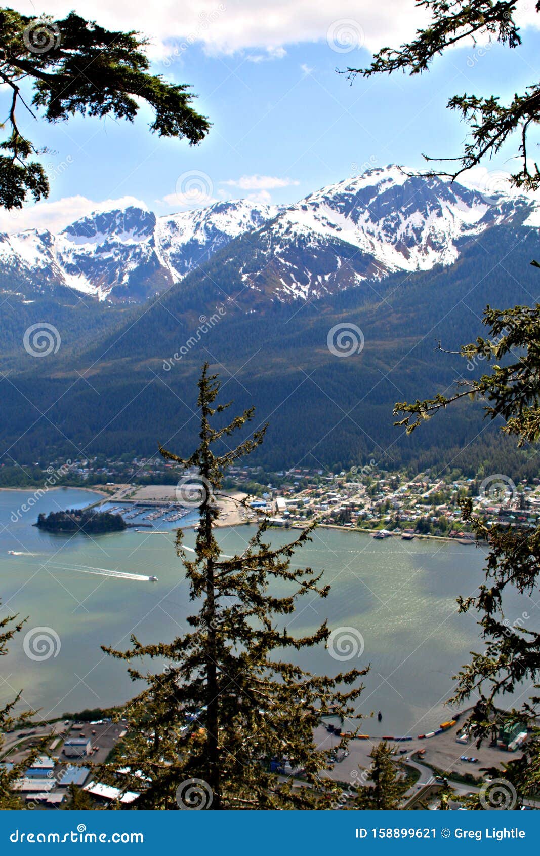 Juneau, La Capital De Alaska Imagen de archivo - Imagen de azul, alaska ...