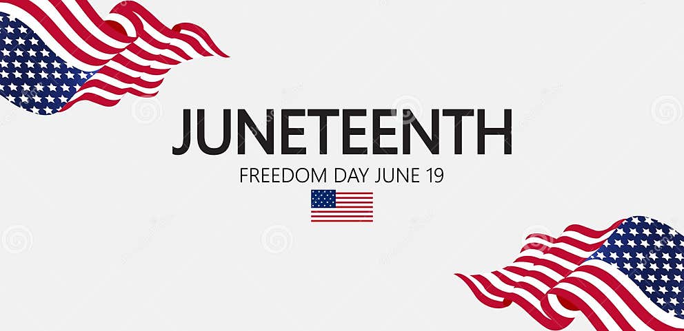 Juneteenth a Dazzling Vector Design To Honor Freedom on June 19 Stock ...