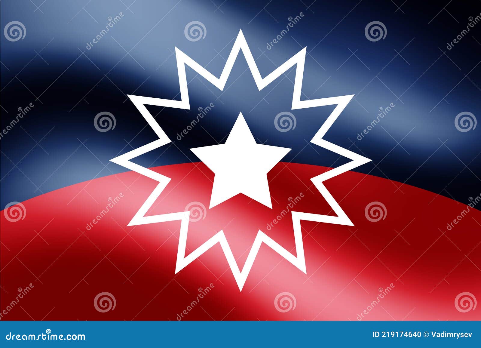 Juneteenth Flag. since 1865. Design of Banner. Vector. Stock Vector ...