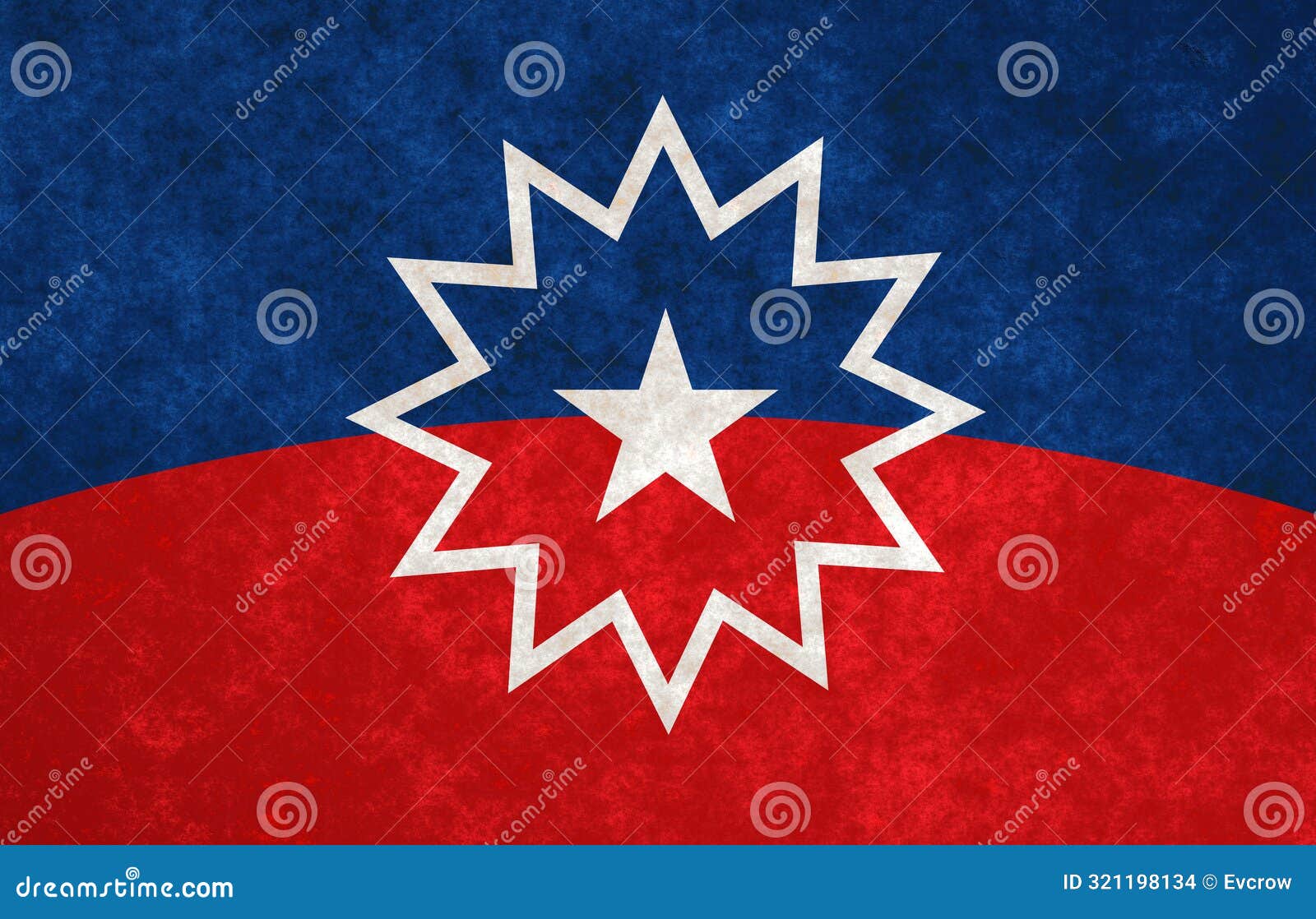The Juneteenth Flag. Juneteenth National Independence Day Stock ...
