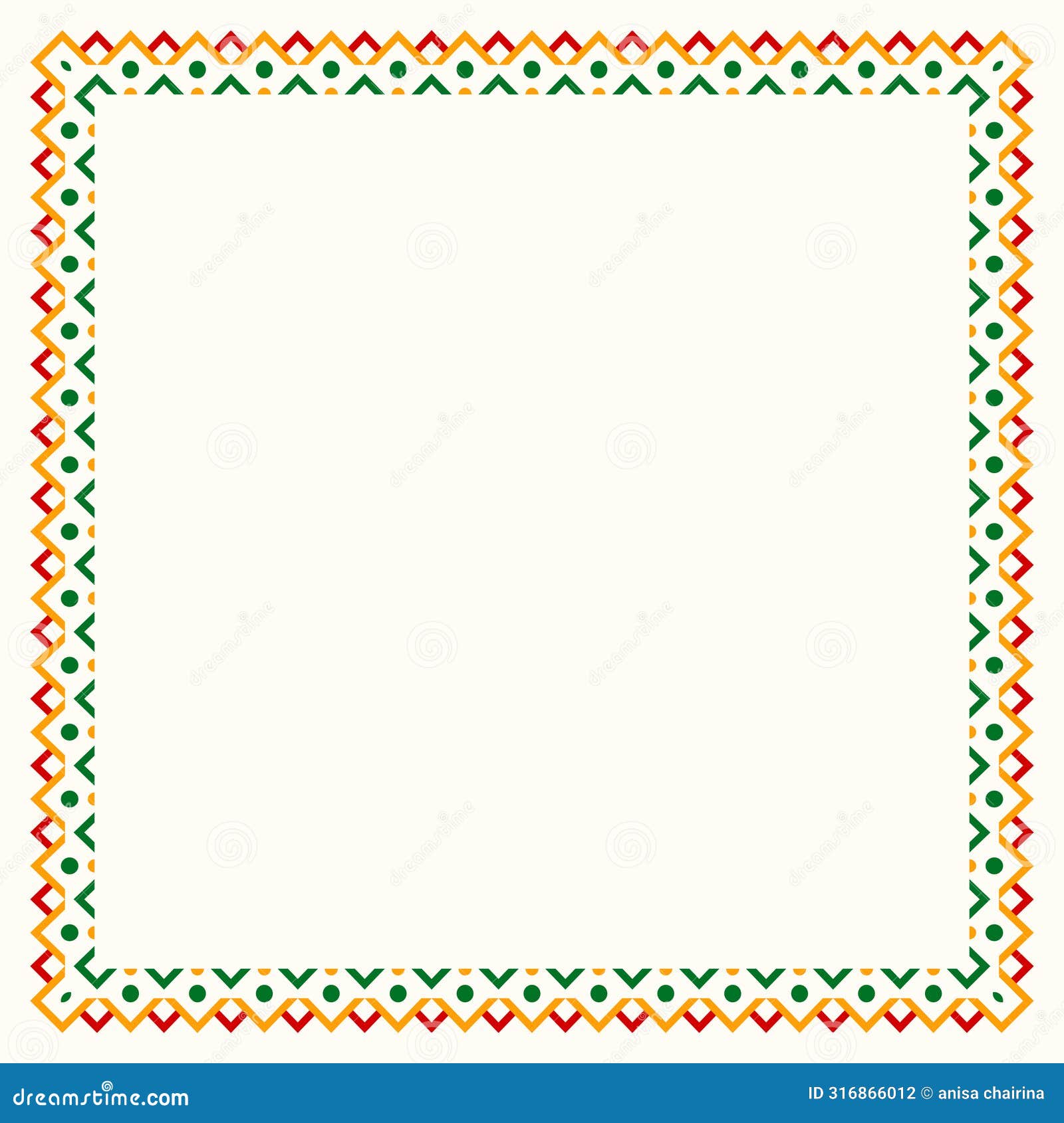 Juneteenth Frame Design Element Collection Stock Illustration ...