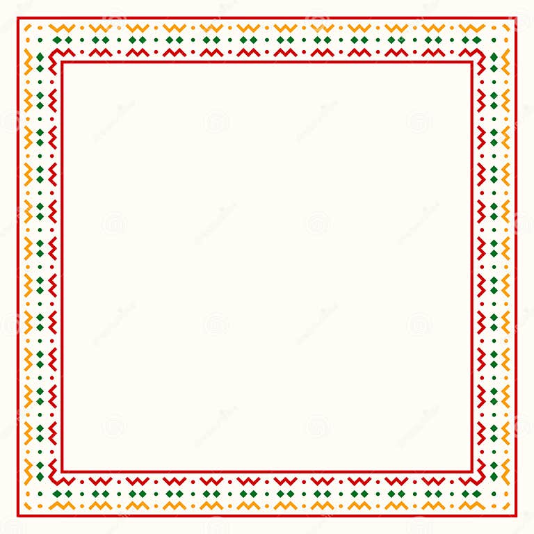 Juneteenth Frame Design Element Collection Stock Illustration - Illustration of vector, abstract ...
