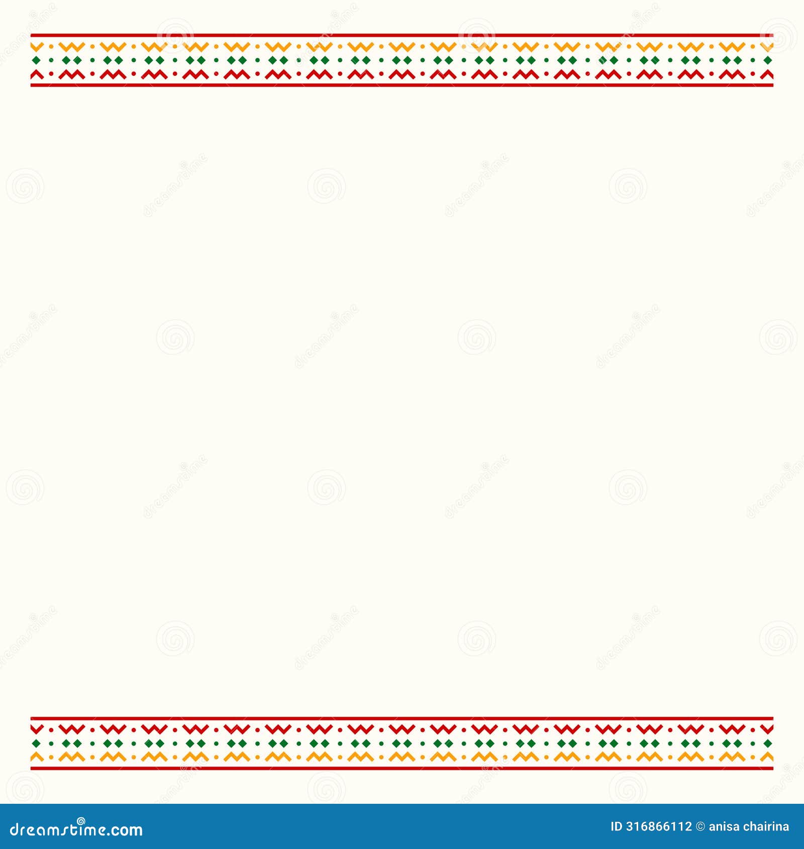 Juneteenth Frame Design Element Collection Stock Illustration ...