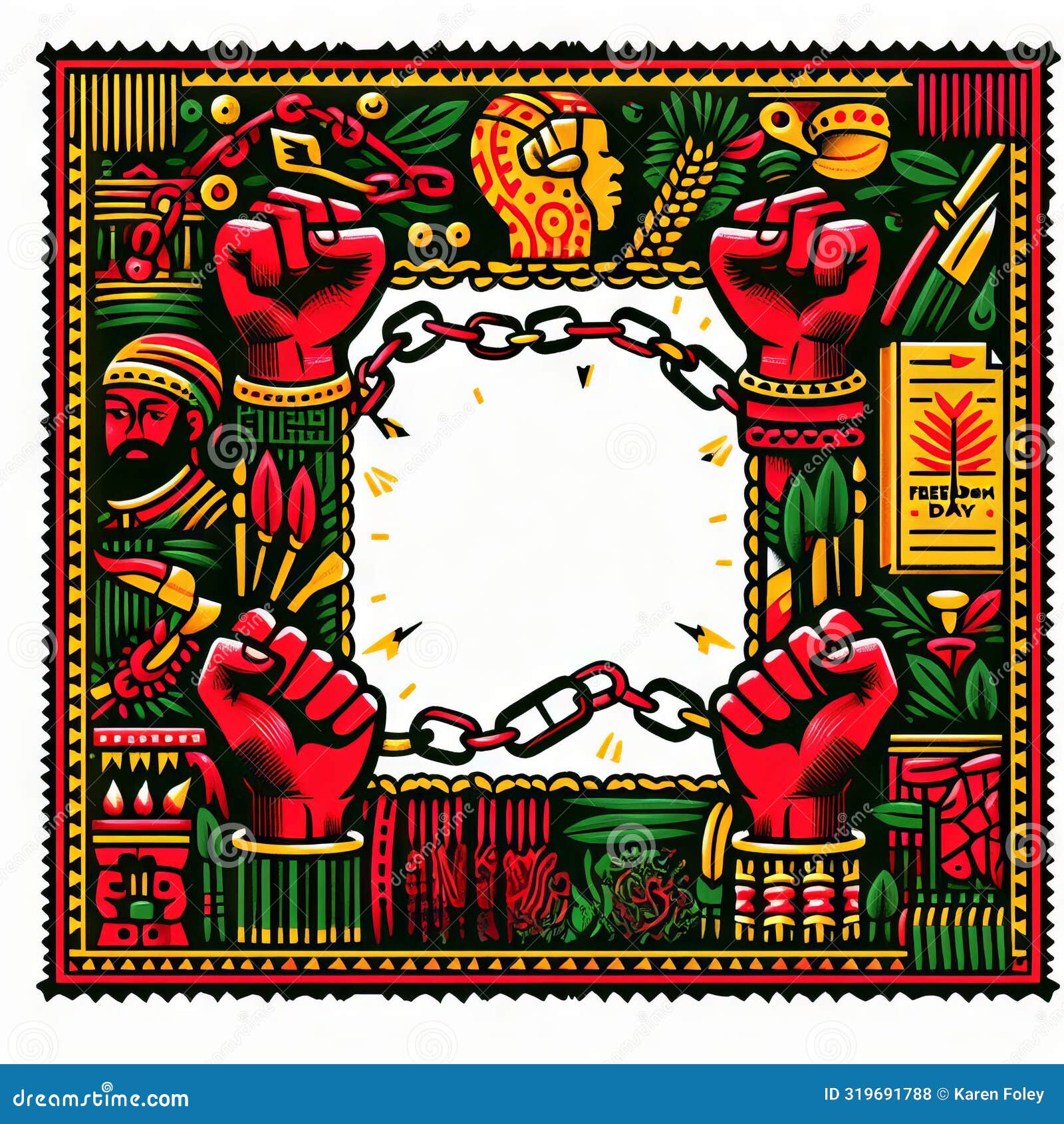 Juneteenth Holiday Text Graphics Royalty-Free Stock Photography ...