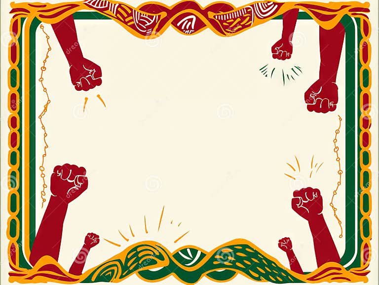 Juneteenth Holiday Background Graphics Template Stock Illustration ...