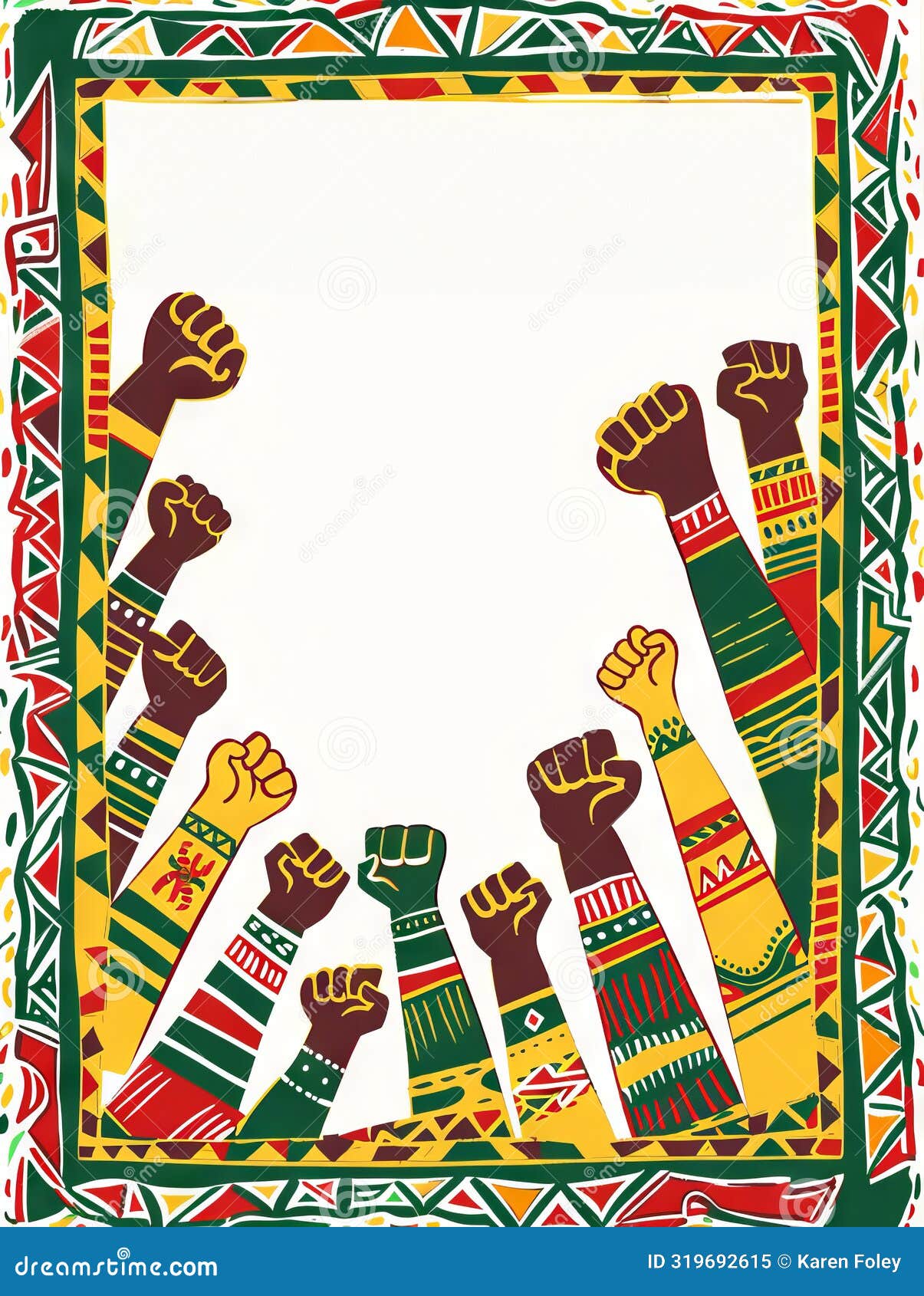 Juneteenth Holiday Background Graphics Template Stock Illustration ...