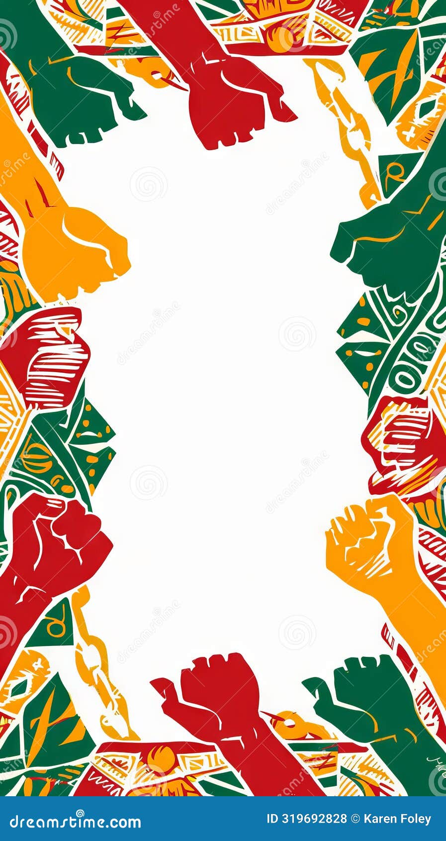 Juneteenth Holiday Background Graphics Template Stock Illustration ...