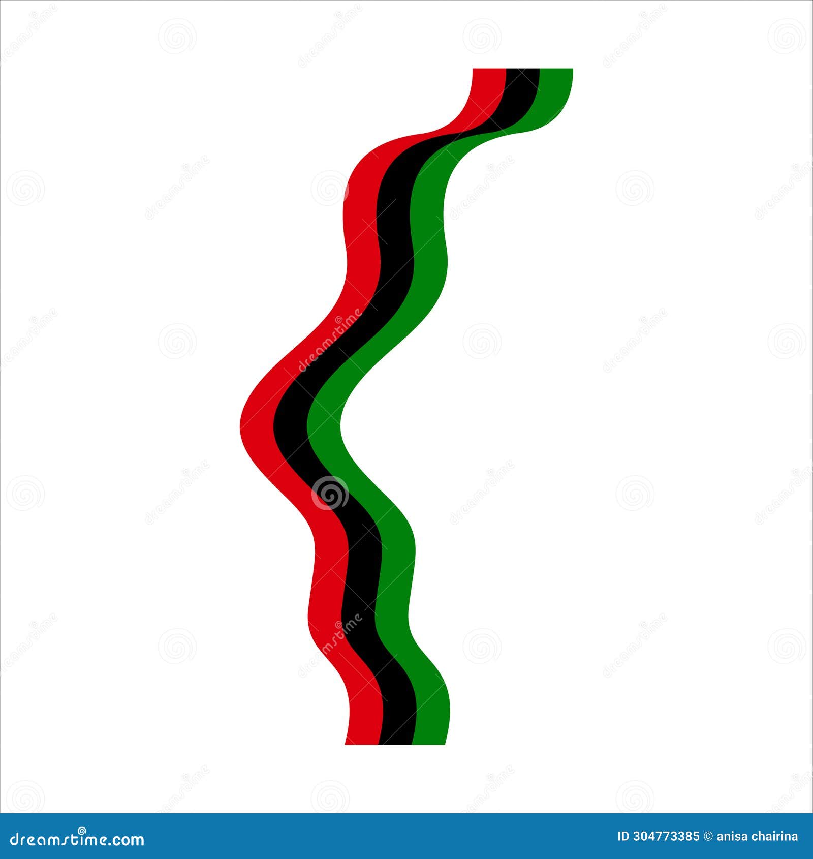 Juneteenth Ribbon Design Collection Set Stock Vector - Illustration of ...