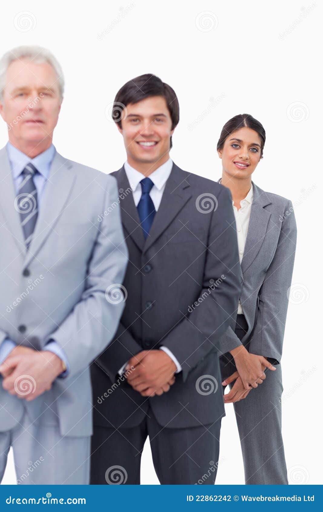 Junge Wirtschaftler Mit Ihrem Mentor Stockfoto - Bild von partner ...