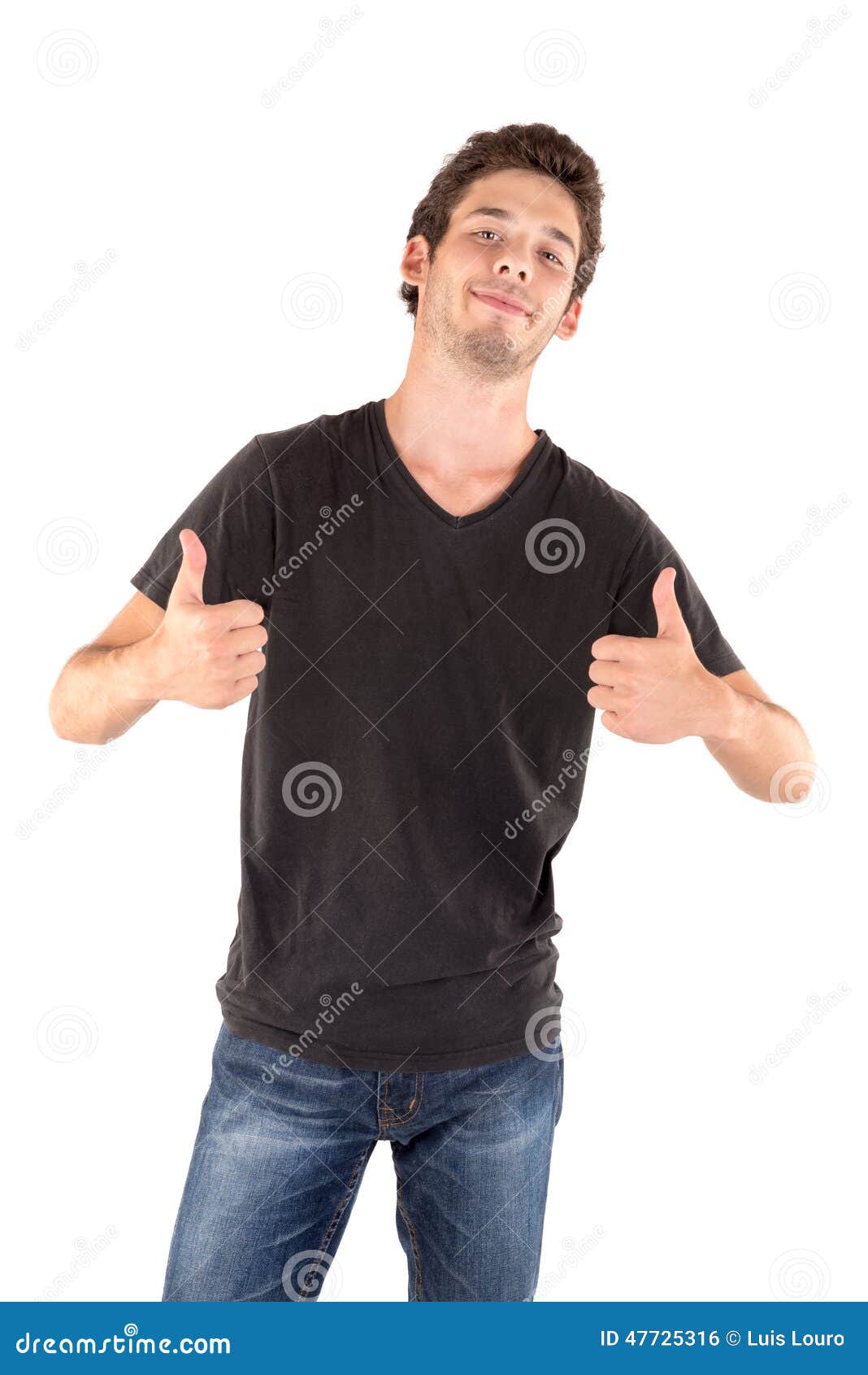 Junger Erwachsener stockfoto. Bild von mann, glücklich - 47725316