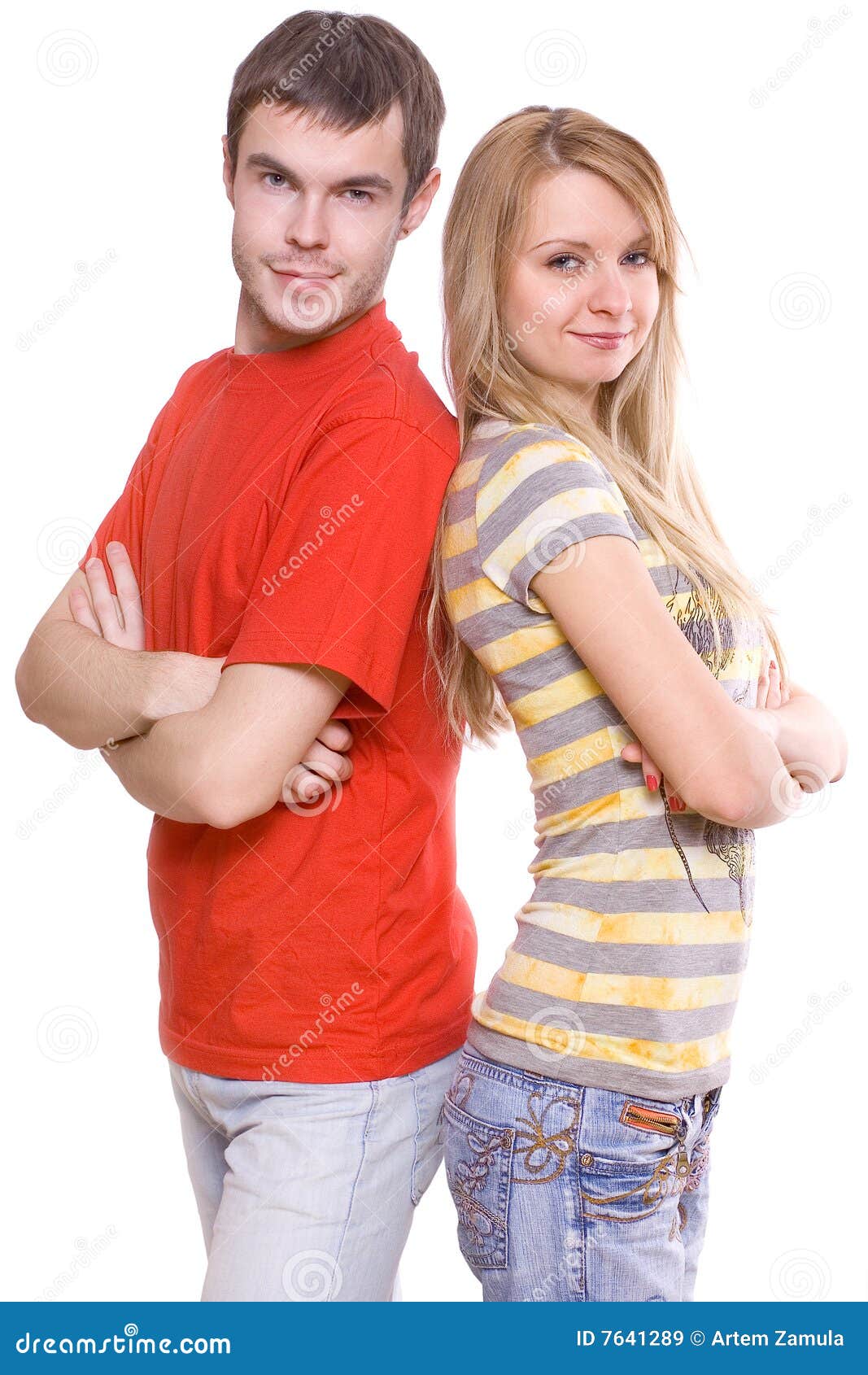 Junger Freund und Freundin stockbild. Bild von frisch - 7641289