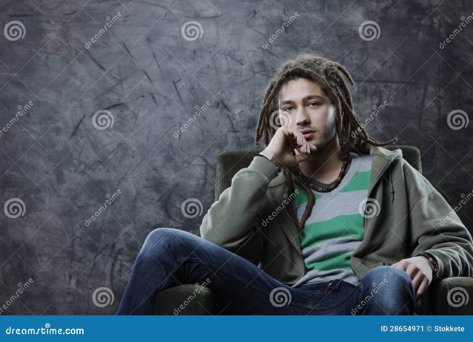 Junger Kerl stockbild. Bild von kultur, augen, jung, mann - 28654971