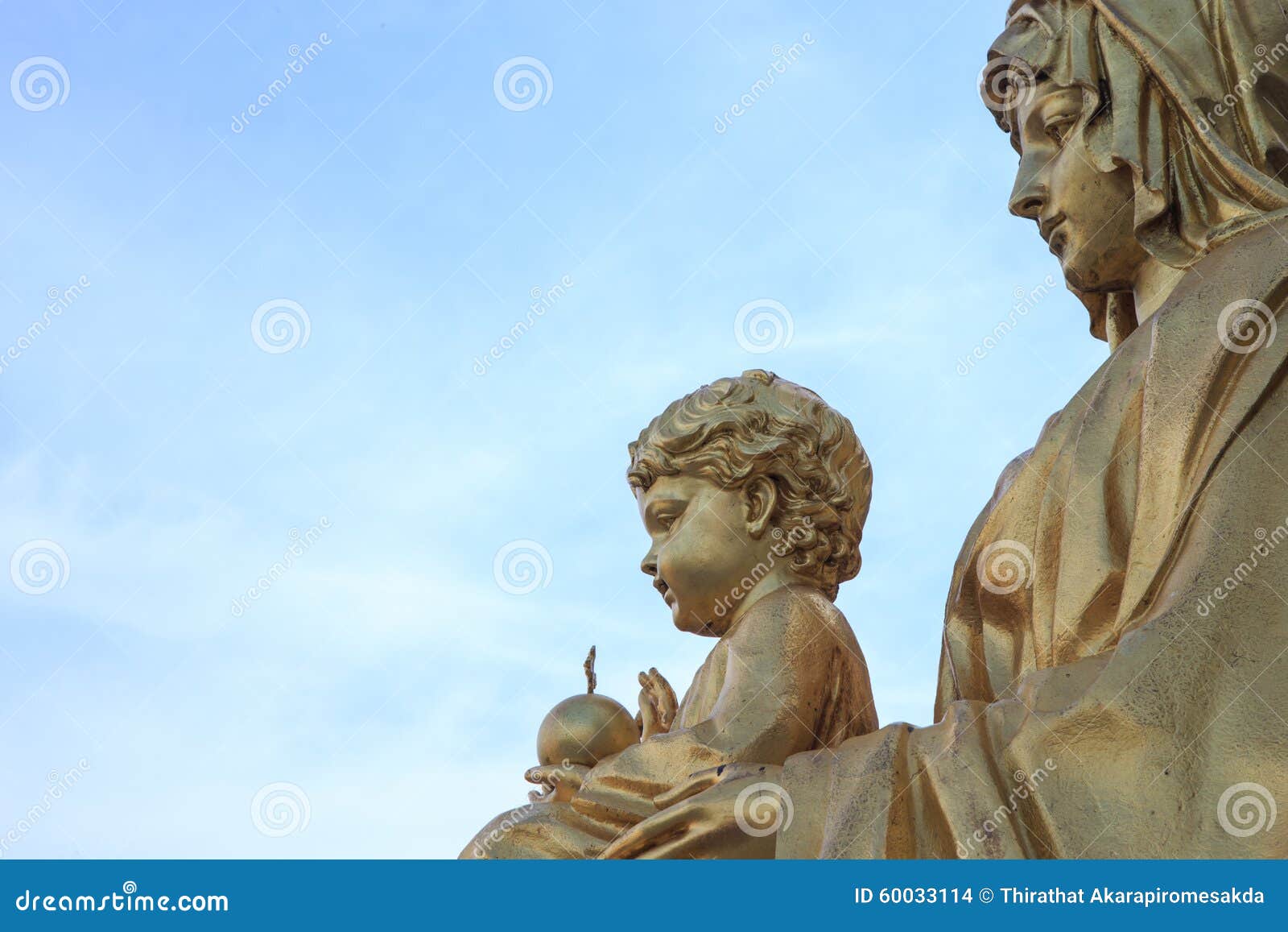 Jungfrau Maria und Jesus stockfoto. Bild von fromm, religion - 60033114