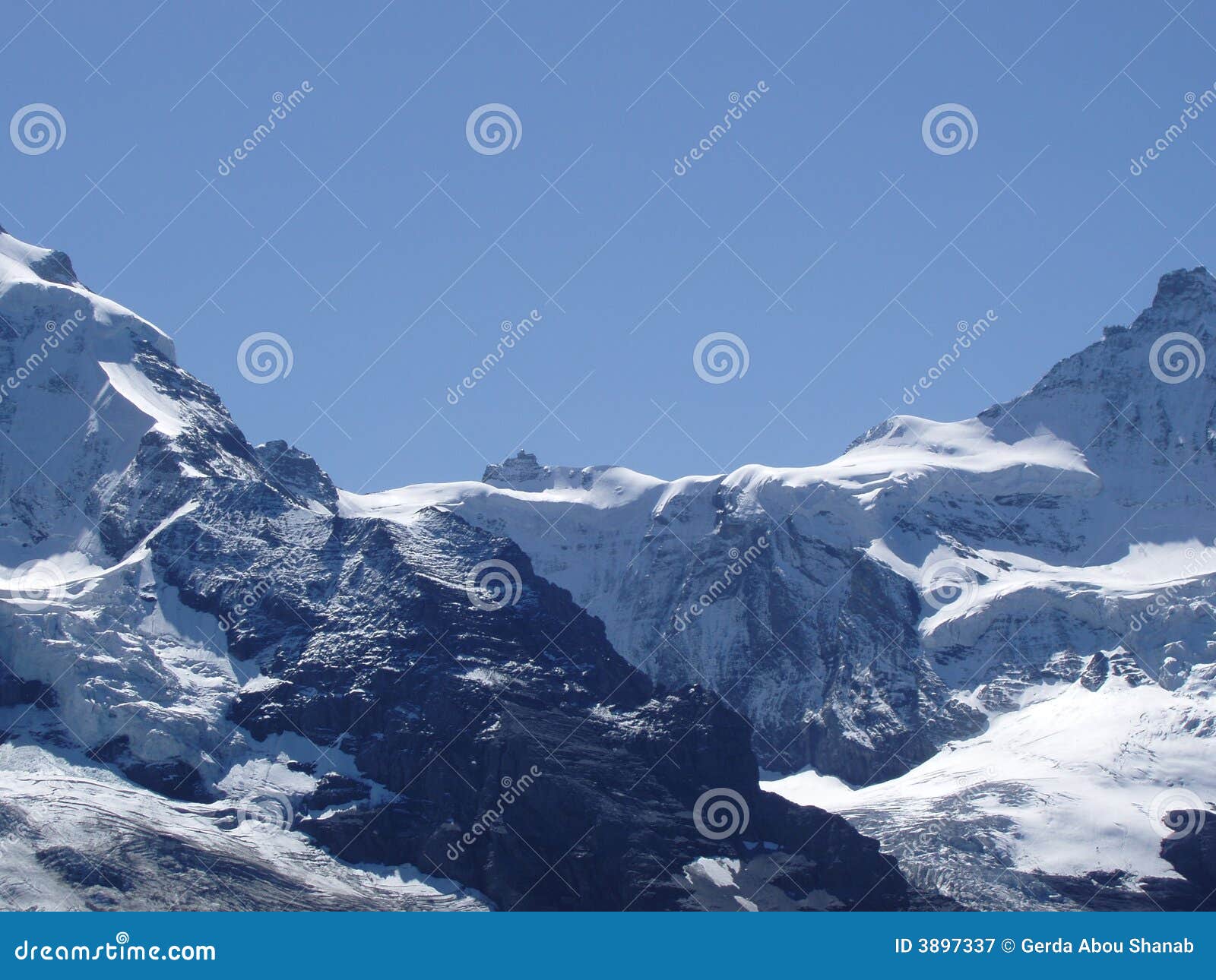 Jungfraujoch stock image. Image of jungfrau, view, switzerland - 3897337