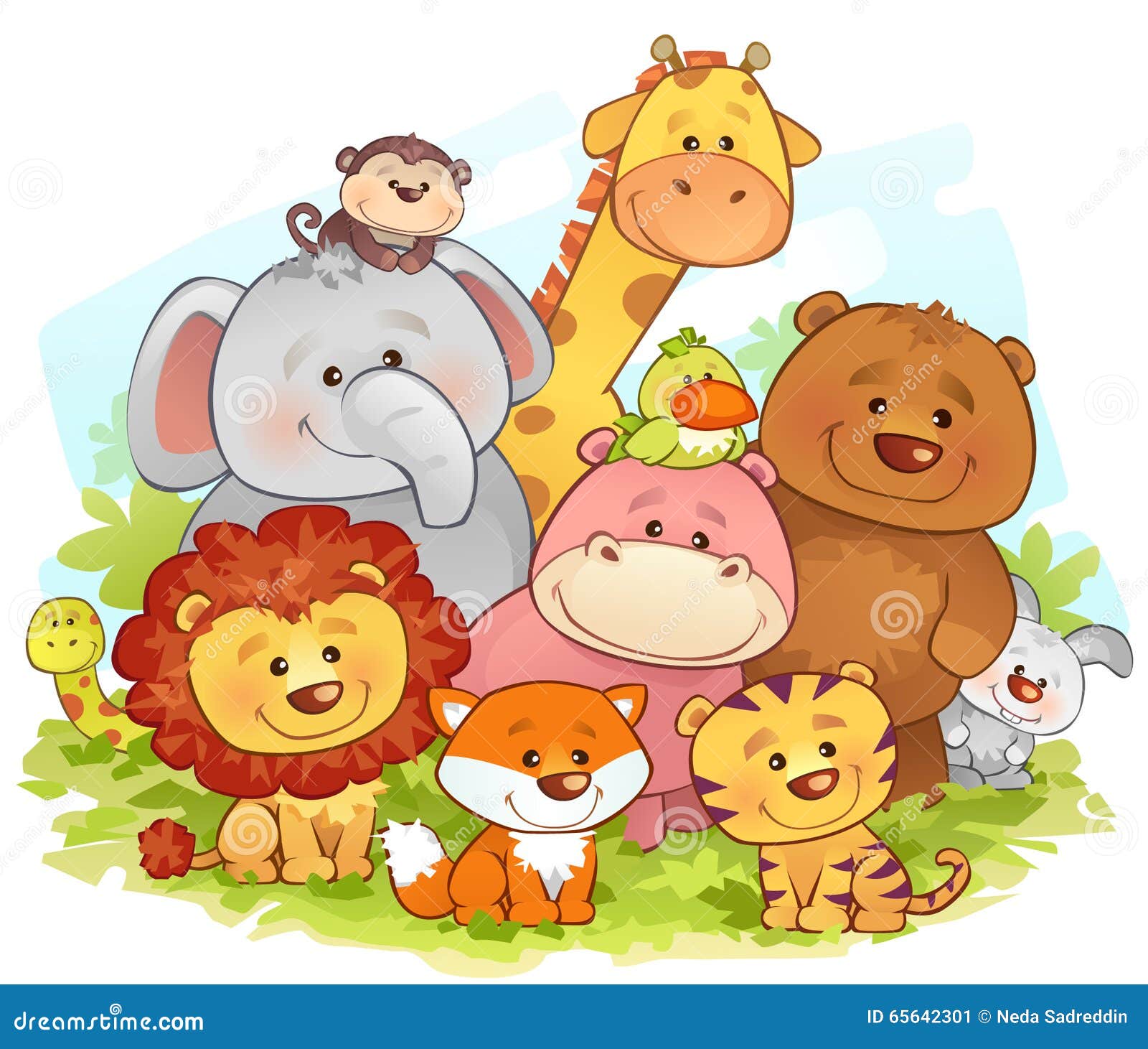 Vector Illustration Of Safari