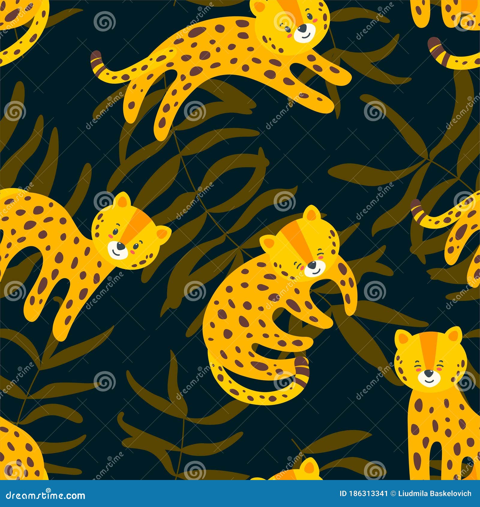 Dynamic Leopards Stock Illustrations – 2 Dynamic Leopards Stock ...