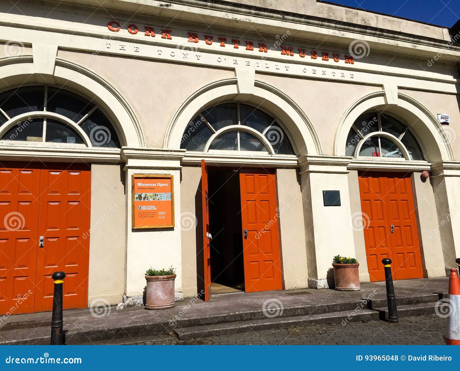 6 Juni, 2017, Cork, Ierland - Cork Butter Museum Redactionele Stock ...
