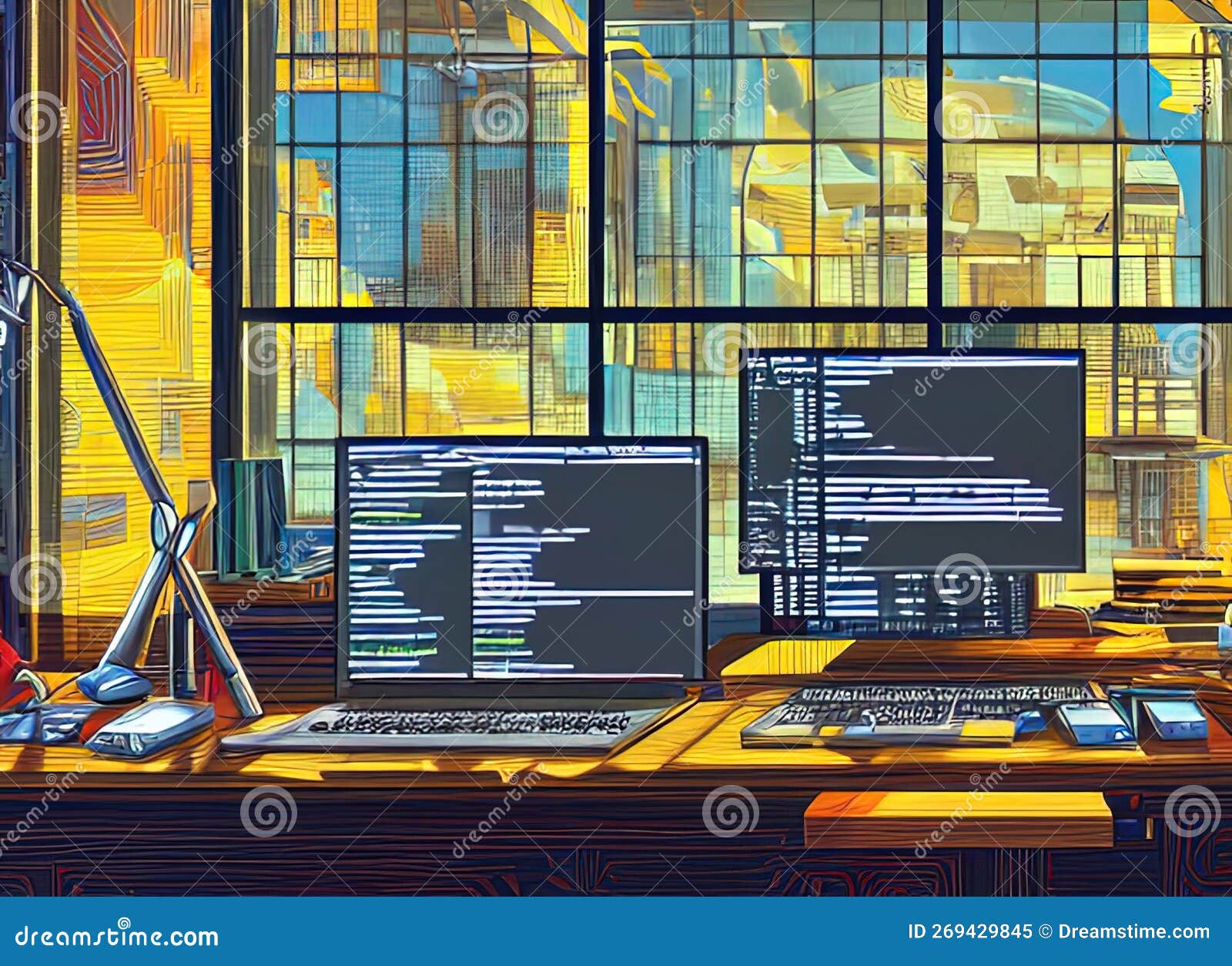 Junior Ai Software Developer Job Fictional Work Environment. Generative ...