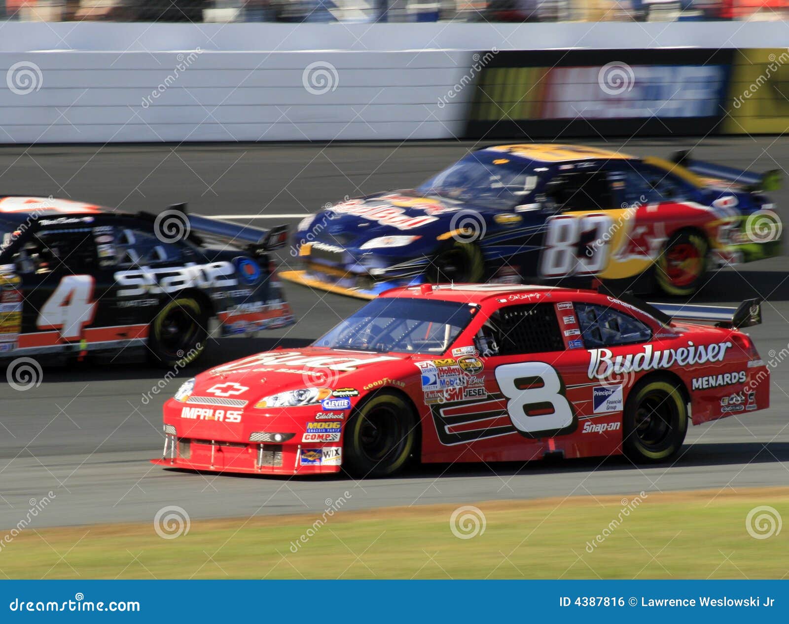 Junior Comes onto Pit Road editorial photo. Image of junior - 4387816