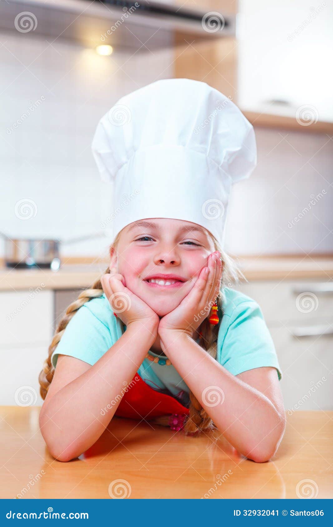 Junior cook smiling stock image. Image of food, cooking - 32932041