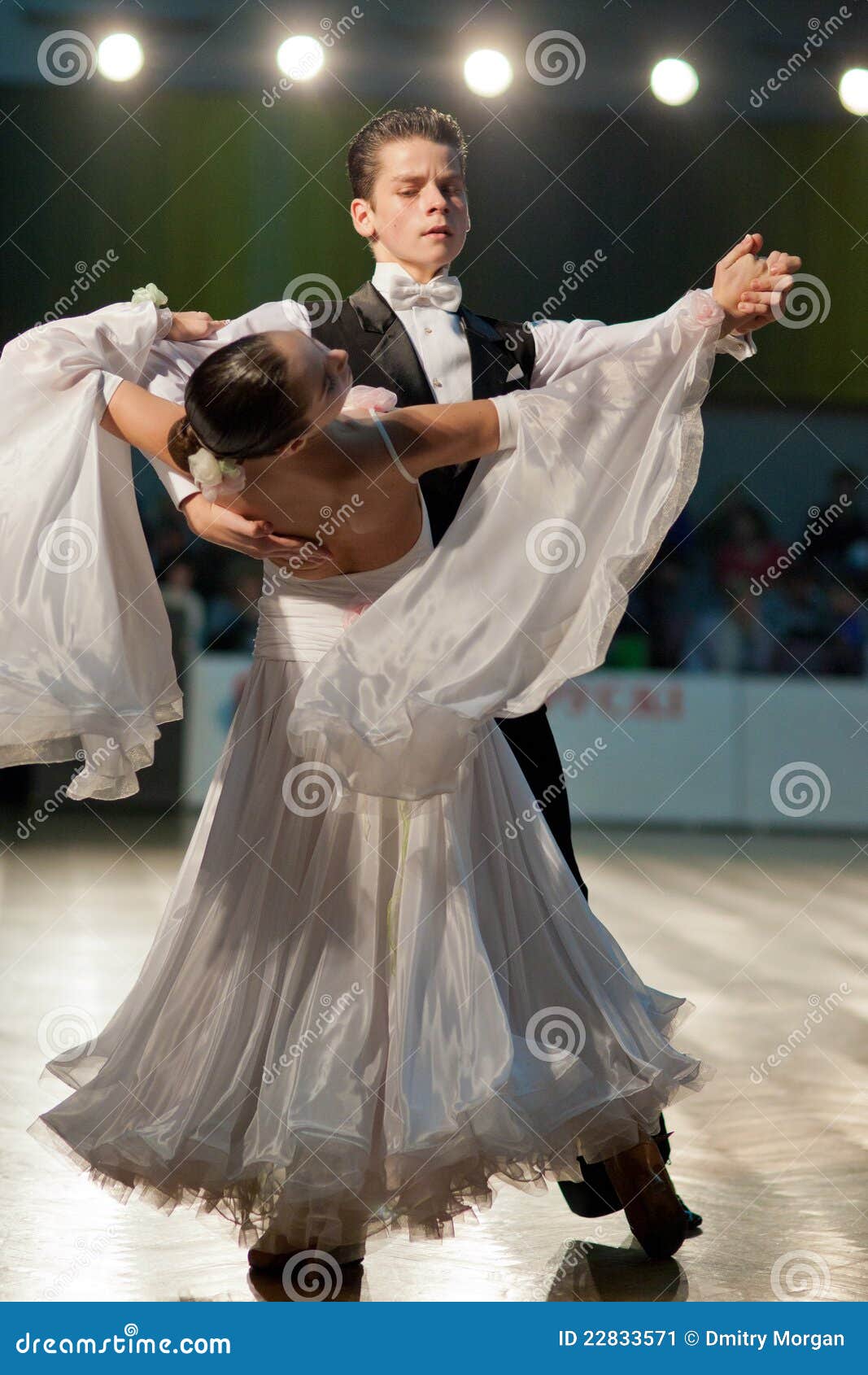 Junior Dance Couple editorial photo. Image of expression - 22833571