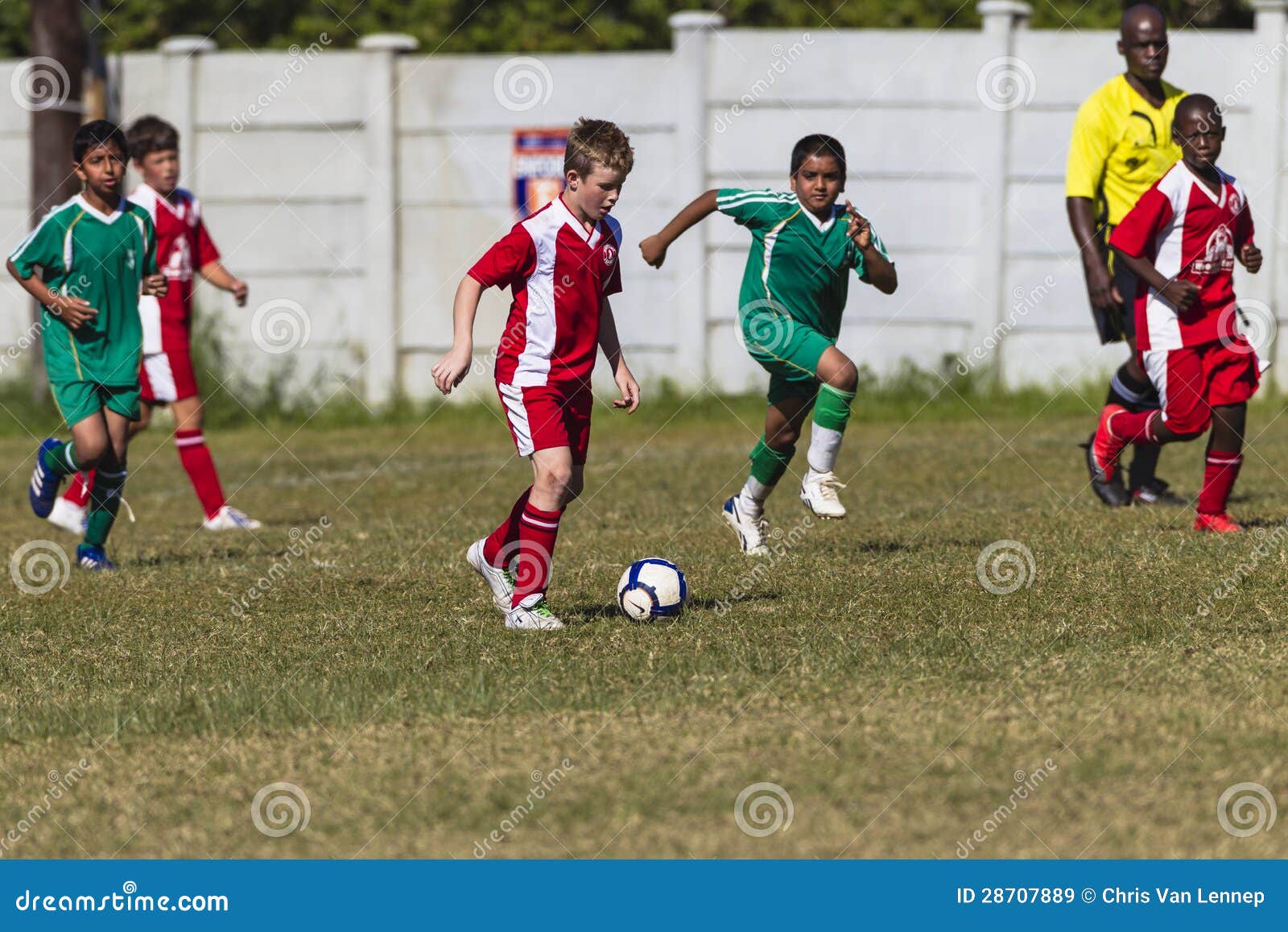 Junior Football Soccer Game Editorial Stock Image - Image of south ...