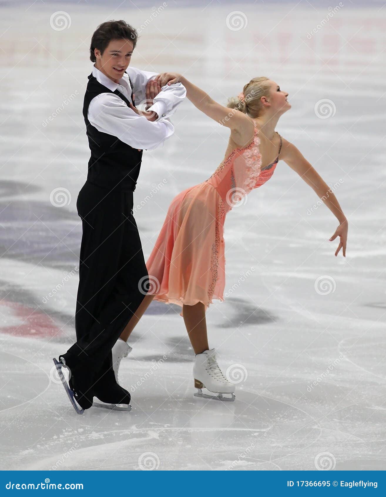 Junior Ice Dance Competition Editorial Image - Image of people ...