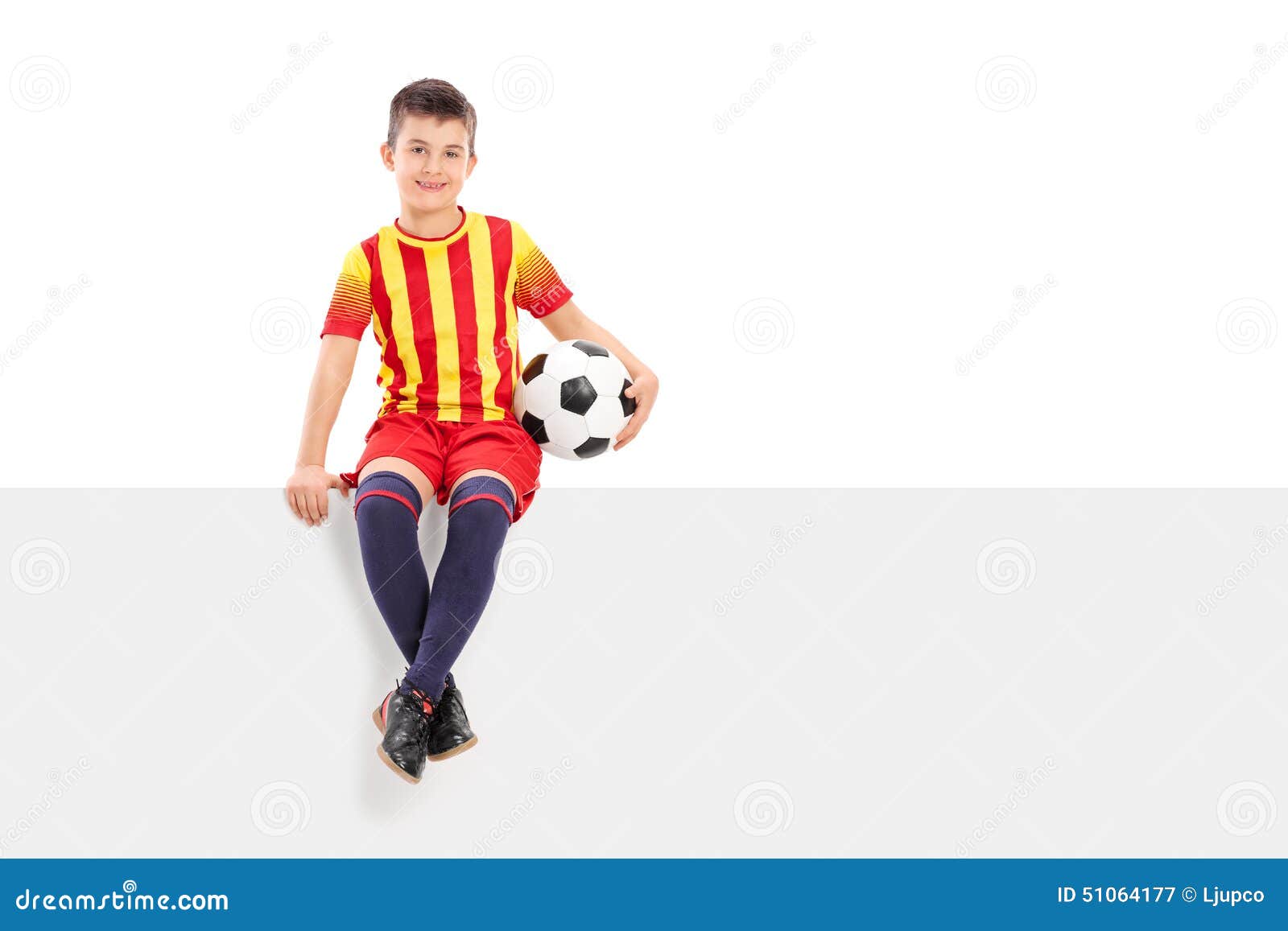 Happy Football Player Sitting Panel Stock Photos - Free & Royalty-Free ...