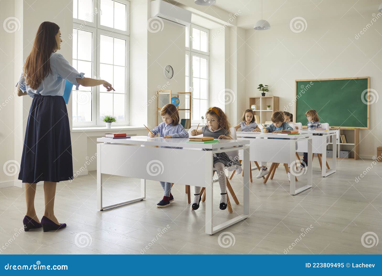 Junior Students Actiities Stock Photo | CartoonDealer.com #19151460