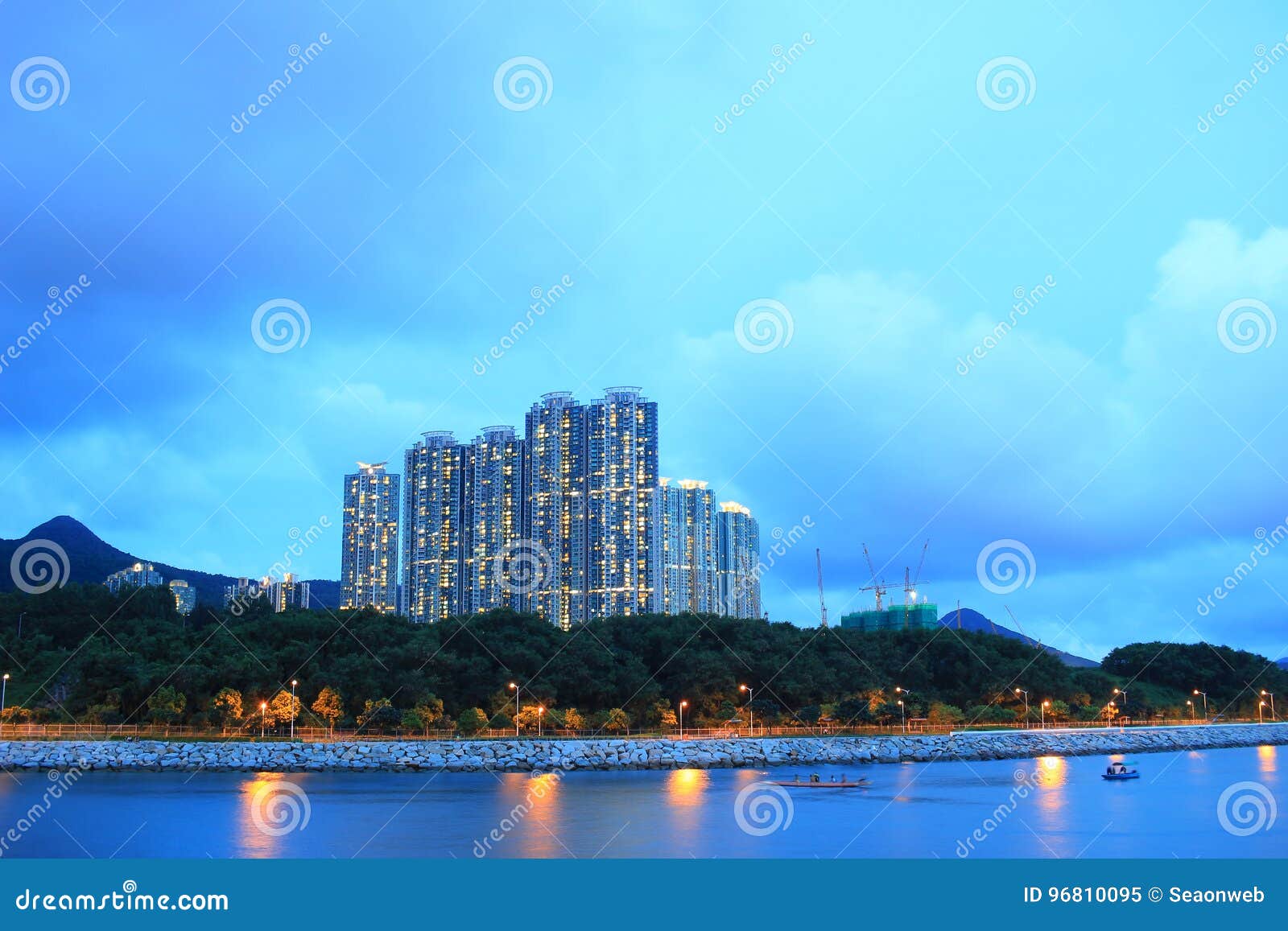 Junk Bay, Tseung Kwan O Bay 2017 Editorial Image - Image of flat ...