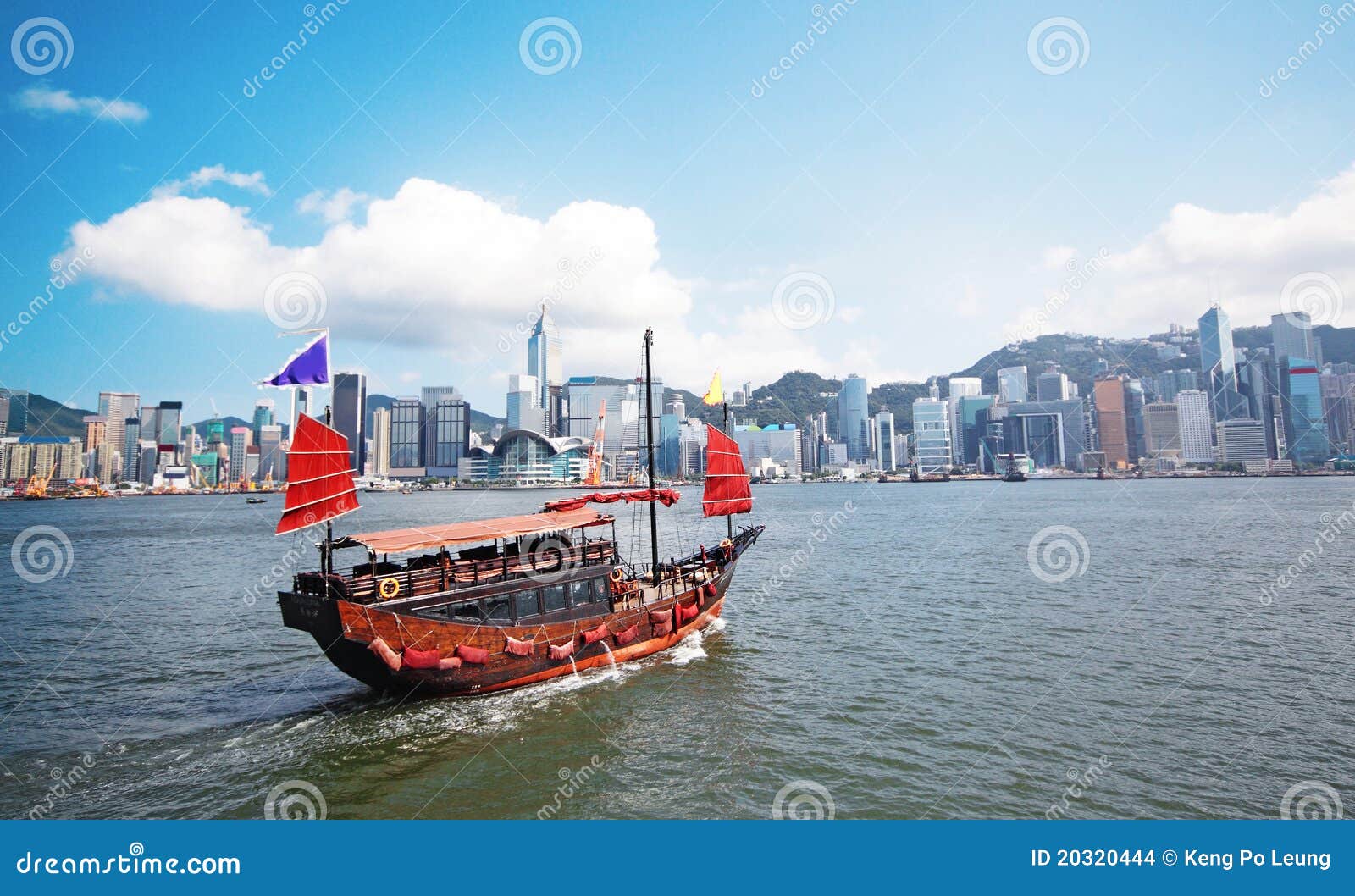 Junk boat stock photo. Image of cruiseship, architecture - 20320444