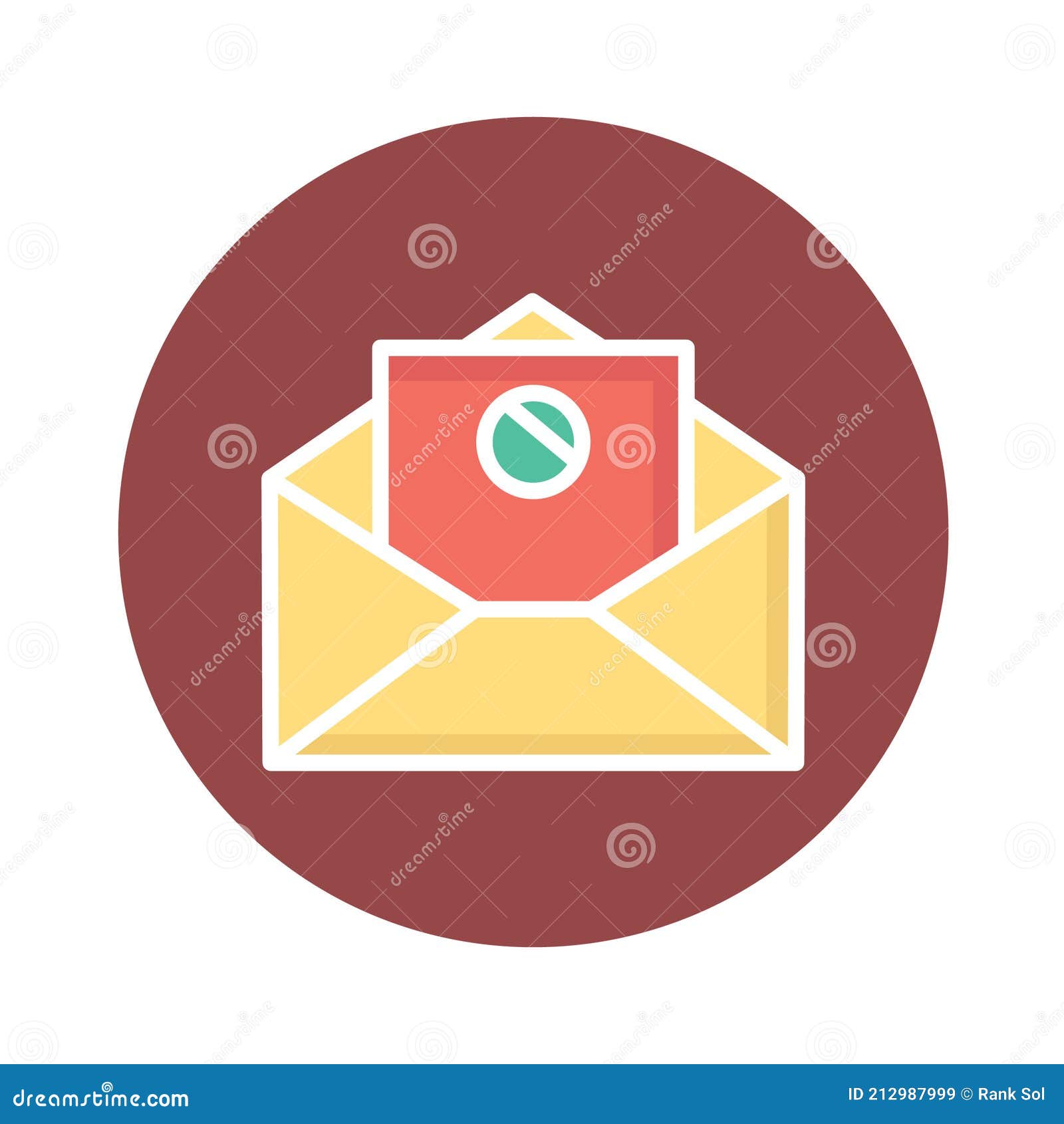 Junk Email Isolated Vector Icon Which Can Easily Modify or Edit Stock ...
