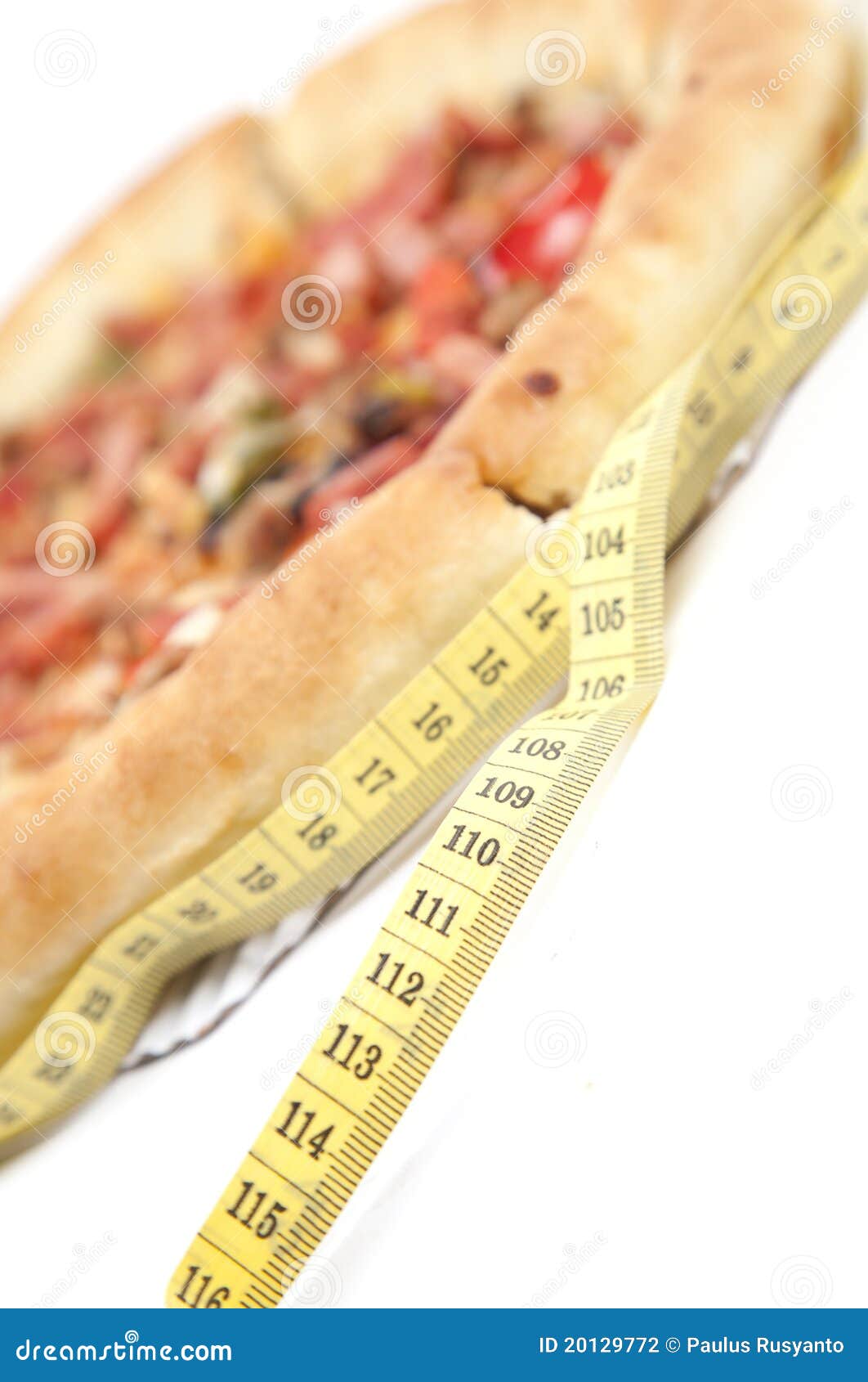 Junk Food: Pizza stock photo. Image of delicious, fattening - 20129772