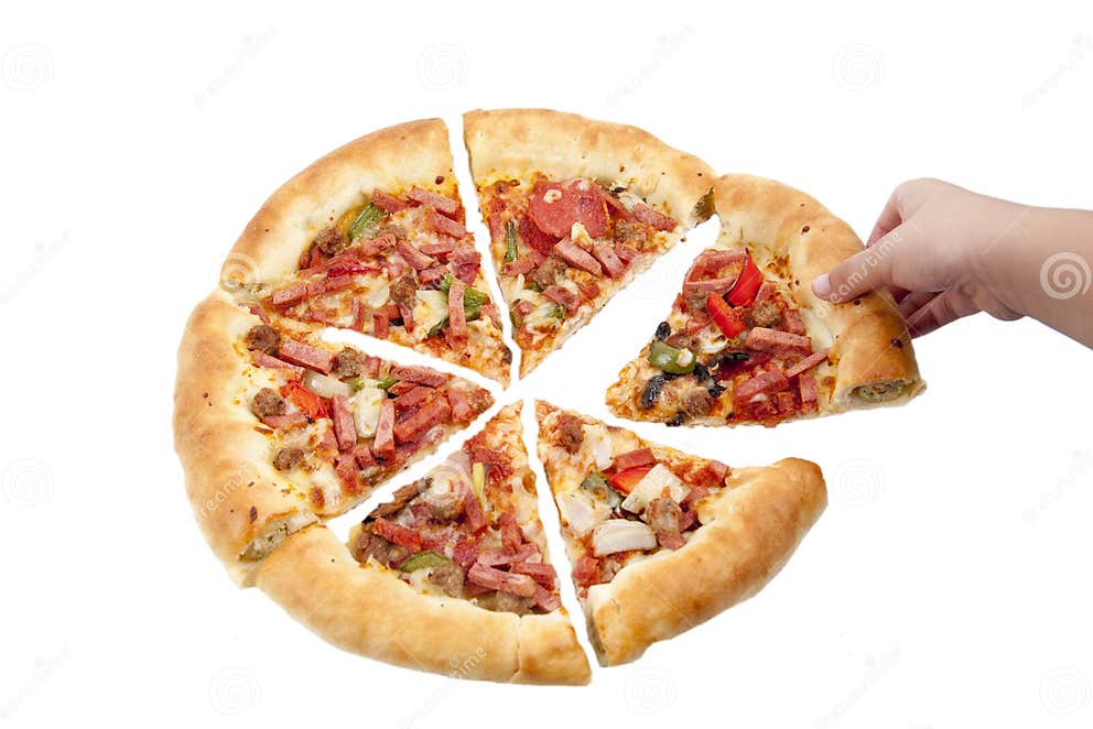 Junk Food: Pizza stock photo. Image of health, fattening - 20129826