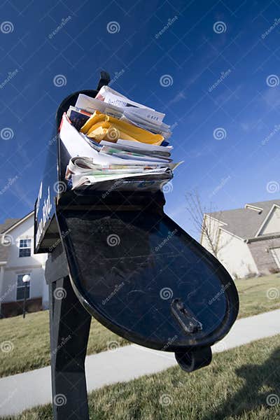 Junk mail stock image. Image of envelopes, overflowing - 1724051