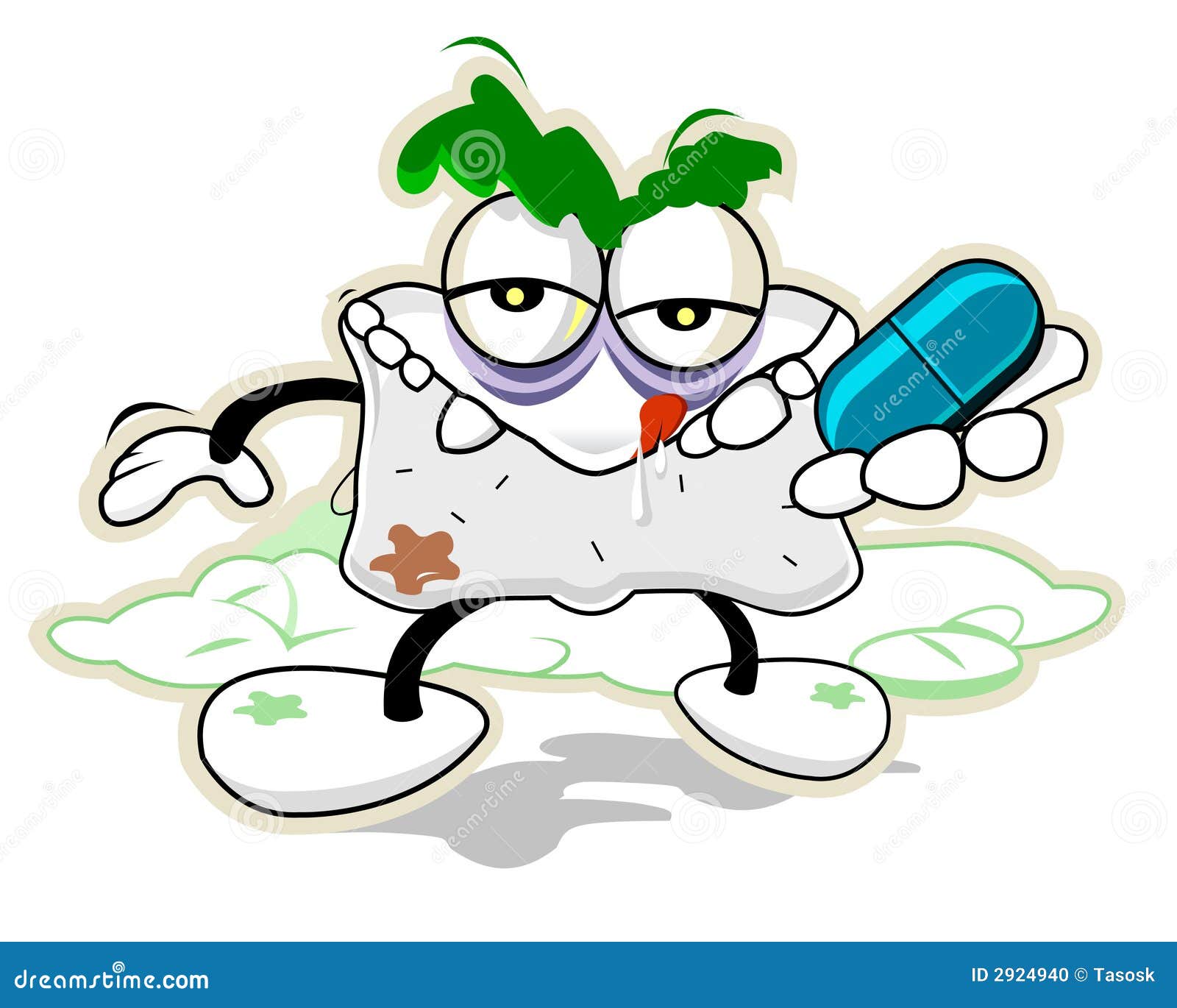 Evil Junk Food Sugar Donuts Hamburgers Scaring People Graphics ...