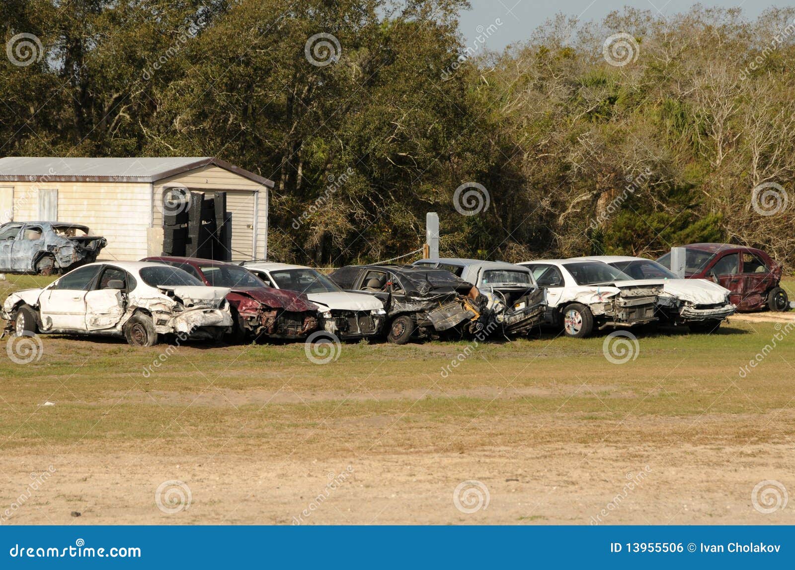 Junk Yard Royalty Free Stock Image - Image: 13955506