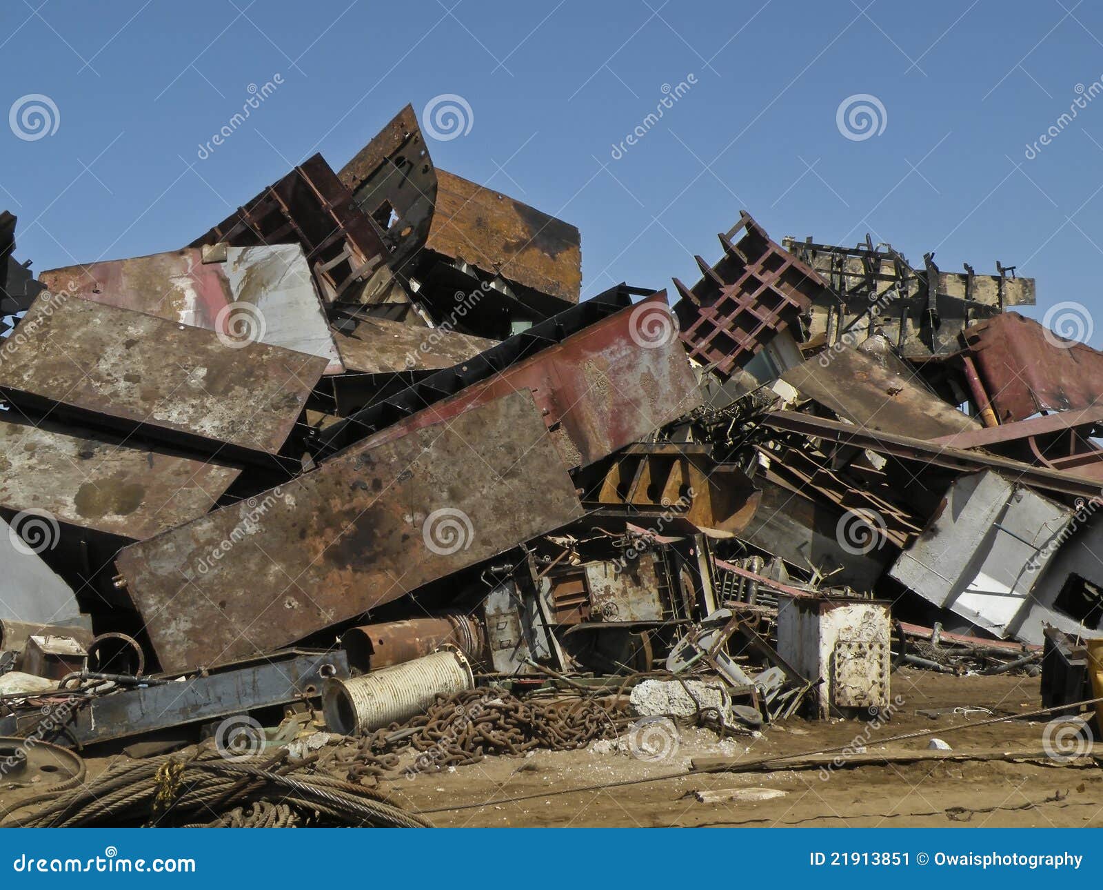 JUNK YARD stock image. Image of garbage, pollution, junk - 21913851