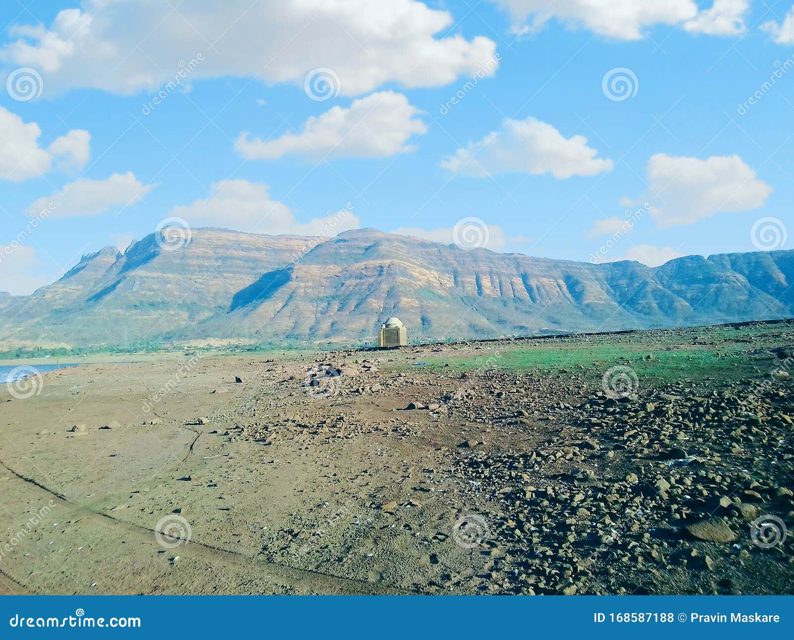 Junner Village Hillside Nice View Stock Photo - Image of nice, view ...