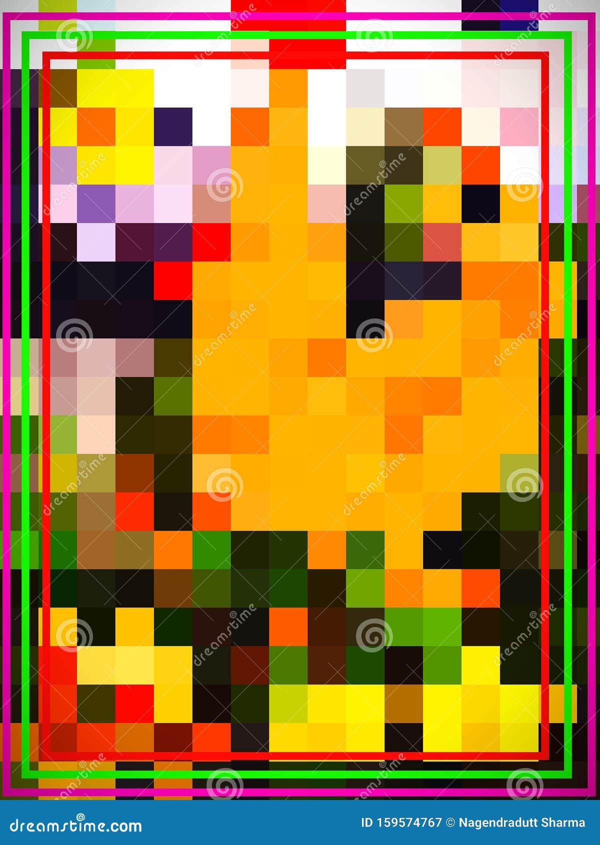 A Junoesque Noteworthy Geometric Design of Squares and Rectangles Stock ...